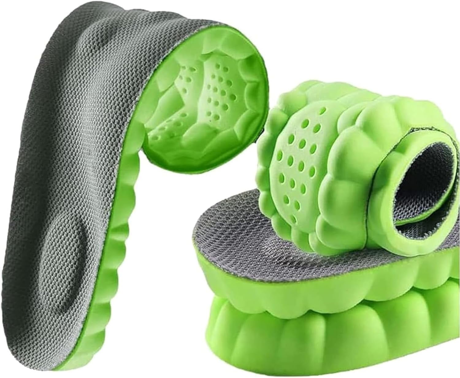 2 Pair 4D Cloud Technology Insole Super Soft Comfort Insoles | U-Shape Memory Foam Insoles, 4D ...