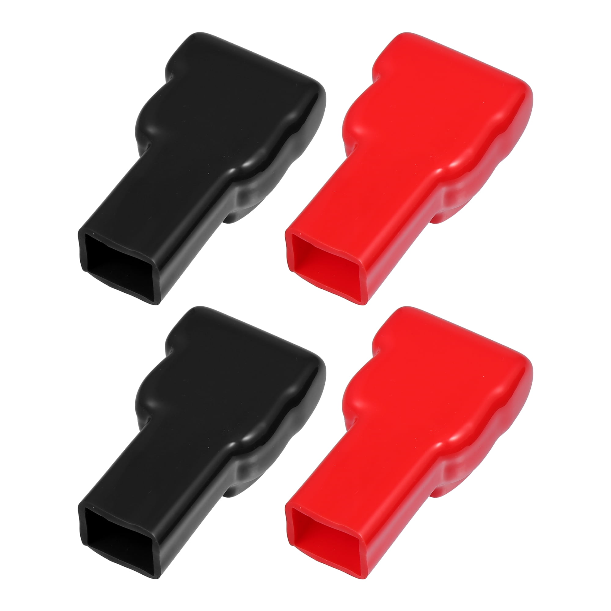 2 Pair Battery Terminal Cover Boot Protector Cable Lug Caps for Cars ...