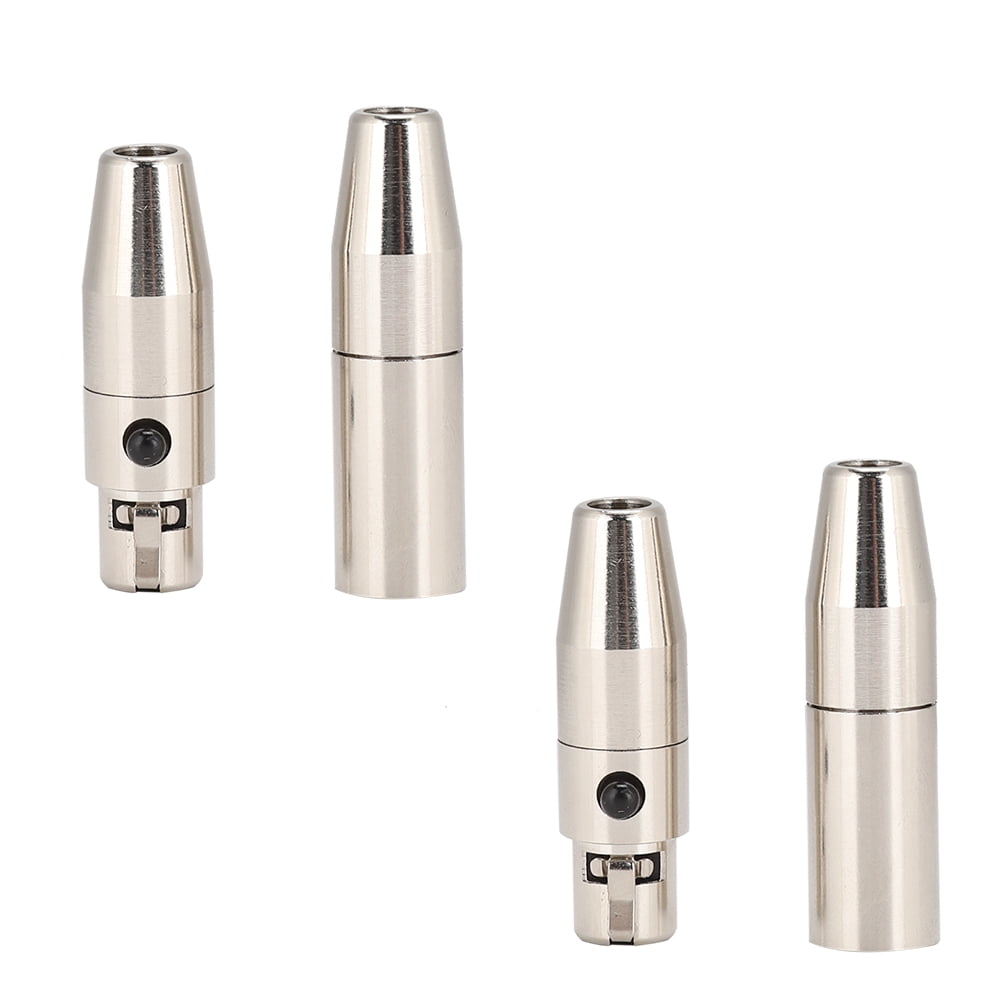 2-Pair Copper Nickel-Plated Housing with Gold-Plated Copper Pin 3-Core ...