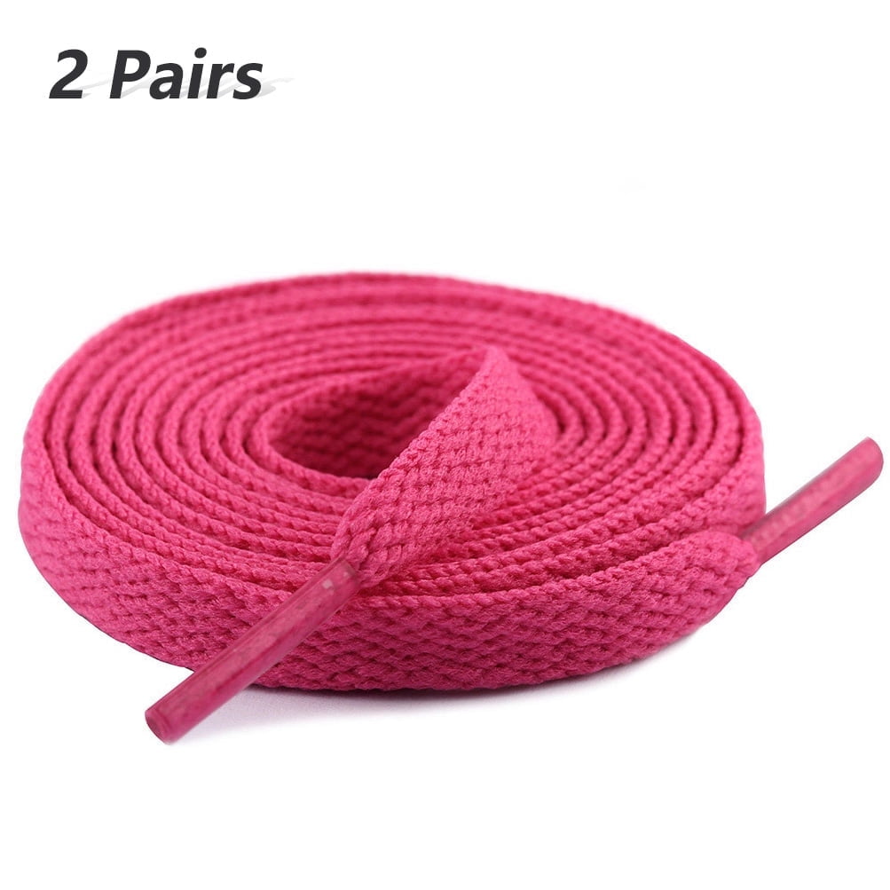 2 Pair Flat Shoe Laces for Sneakers, 29 Colors Shoelaces for Sneakers ...