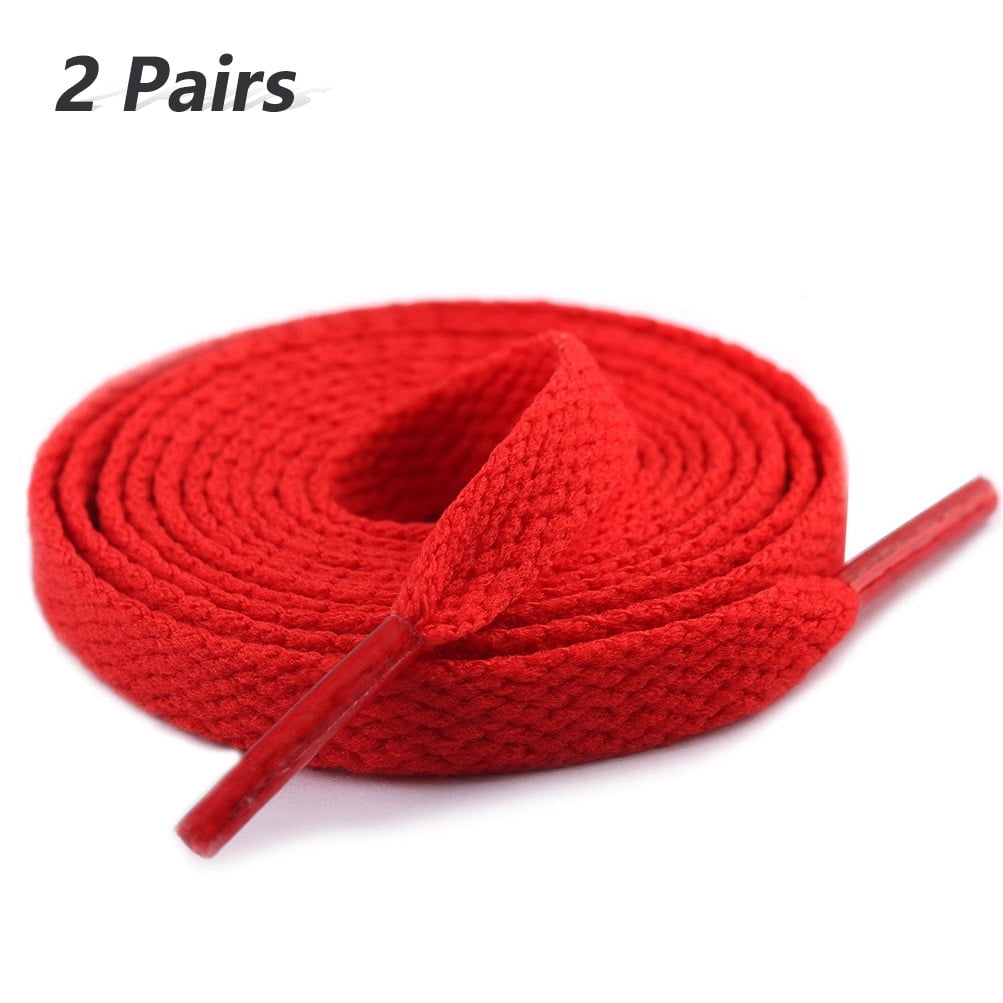 2 Pair Flat Shoe Laces for Sneakers, 29 Colors Shoelaces for Sneakers ...
