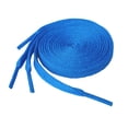 2 Pair Flat Shoe laces 5/16" Wide Shoelaces for Athletic Running ...