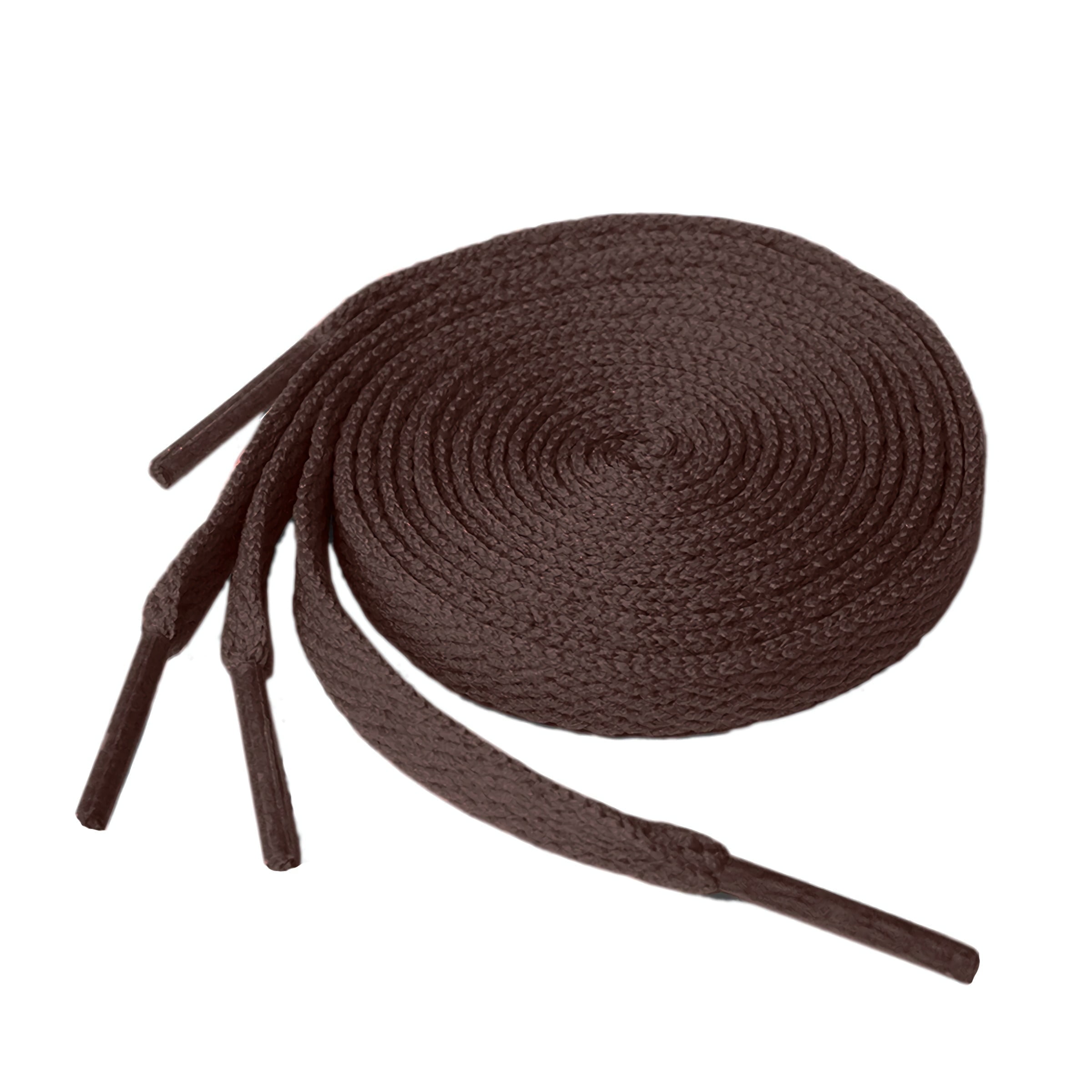 2 Pair Flat Shoe laces 5/16" Wide Shoelaces for Athletic Running ...