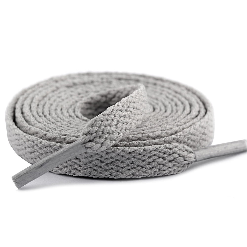 2 Pair Flat Shoe laces Shoelaces for Athletic Running Sneakers Shoes ...