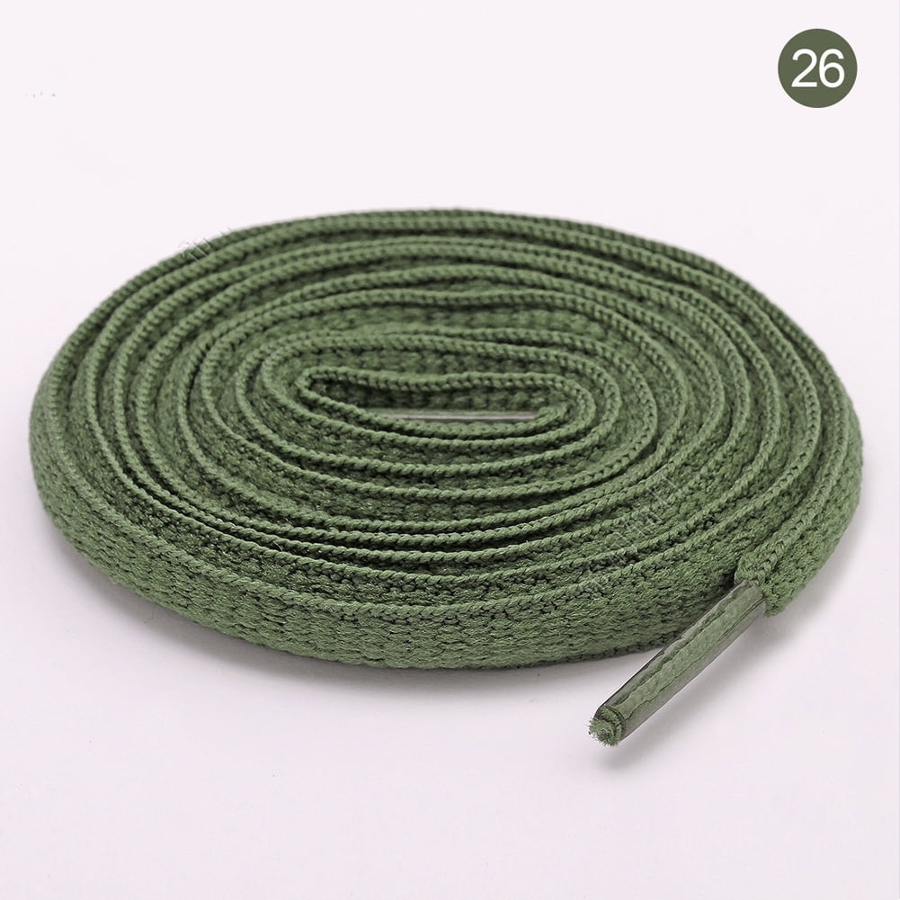 2 Pair Half Round Shoe Laces for Sneakers, 29 Colors Shoelaces for ...