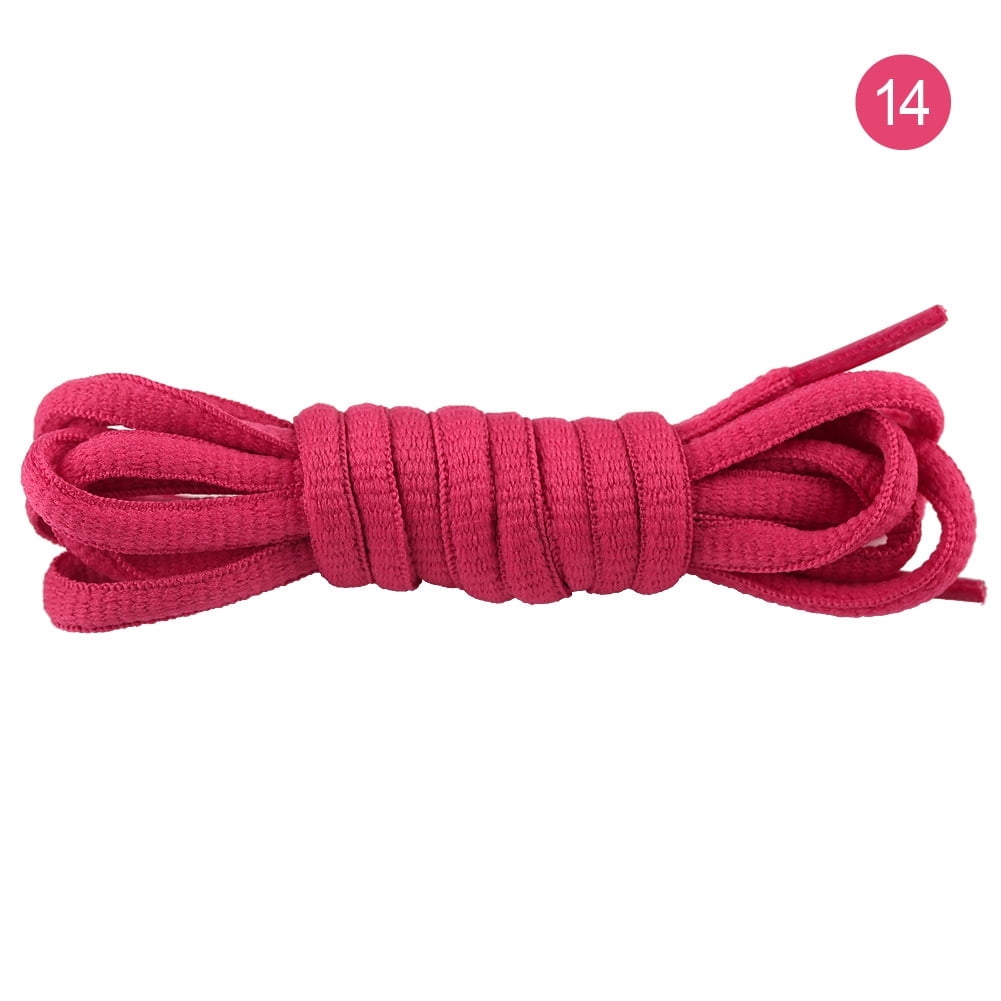 2 Pair Half Round Shoe Laces for Sneakers, 29 Colors Shoelaces for ...
