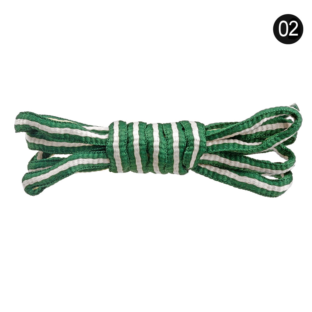 2 Pair Half Round Wave Shoe Laces for Sneakers, 14 Colors Shoelaces for ...