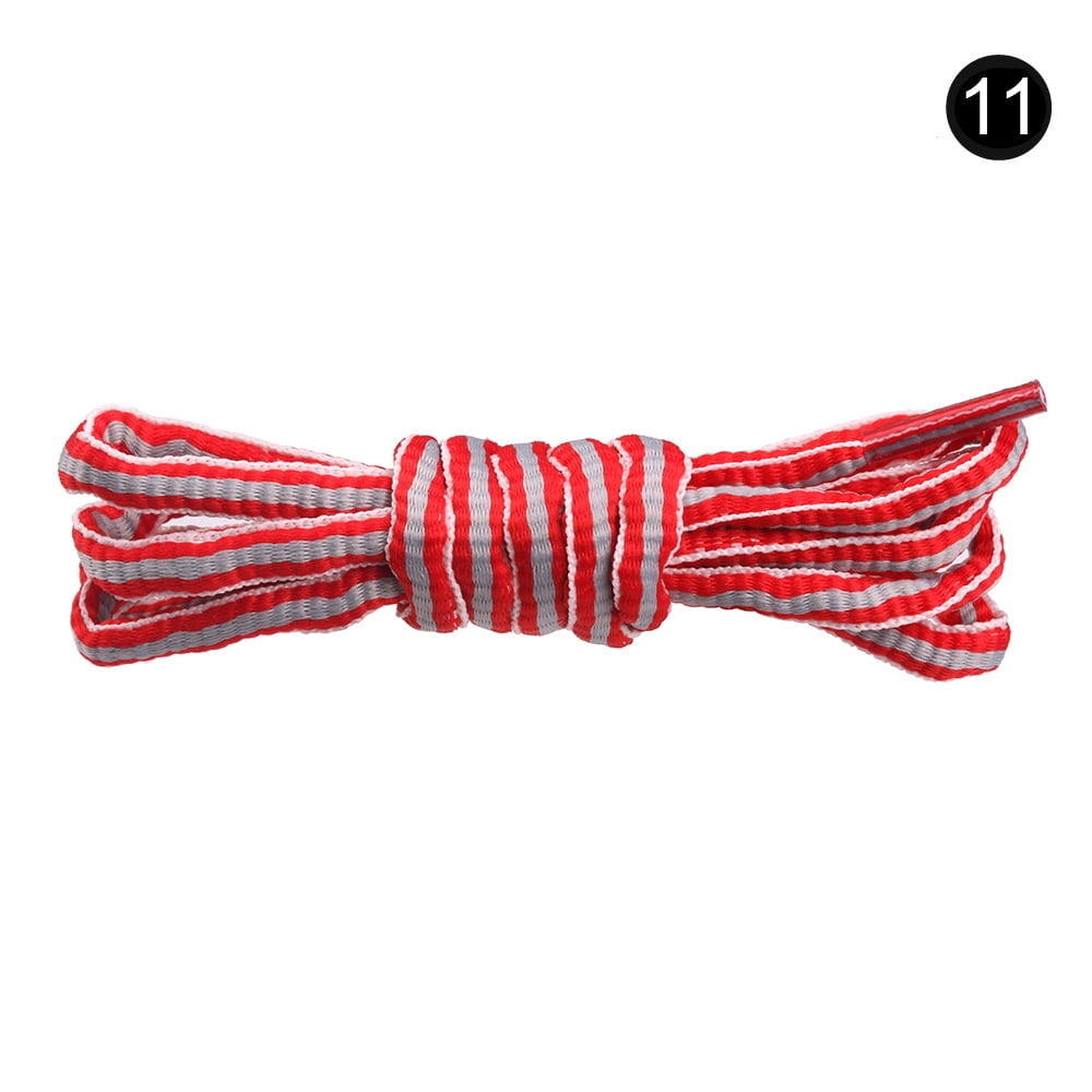 2 Pair Half Round Wave Shoe Laces for Sneakers, 14 Colors Shoelaces for ...