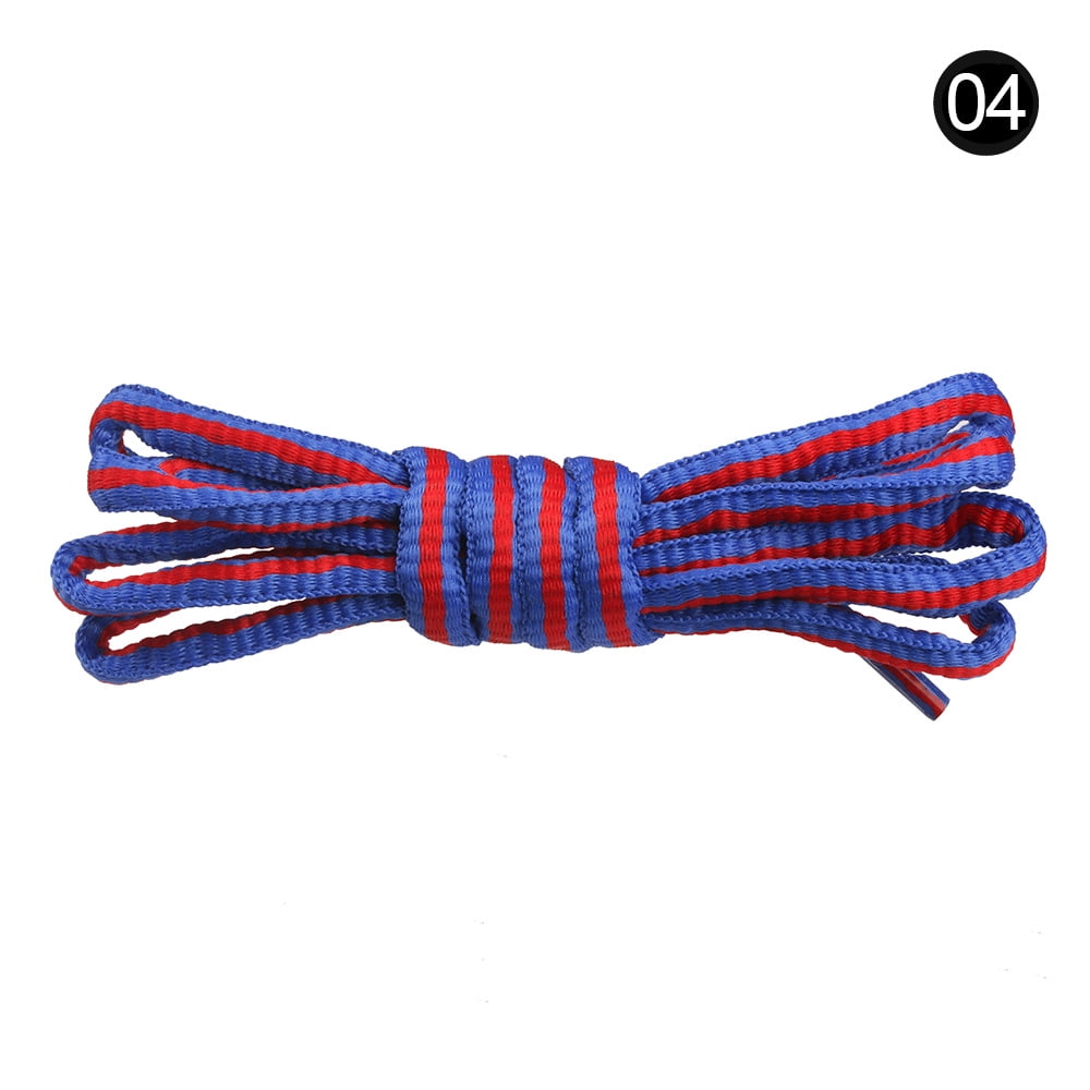 2 Pair Half Round Wave Shoe Laces for Sneakers, 14 Colors Shoelaces for ...