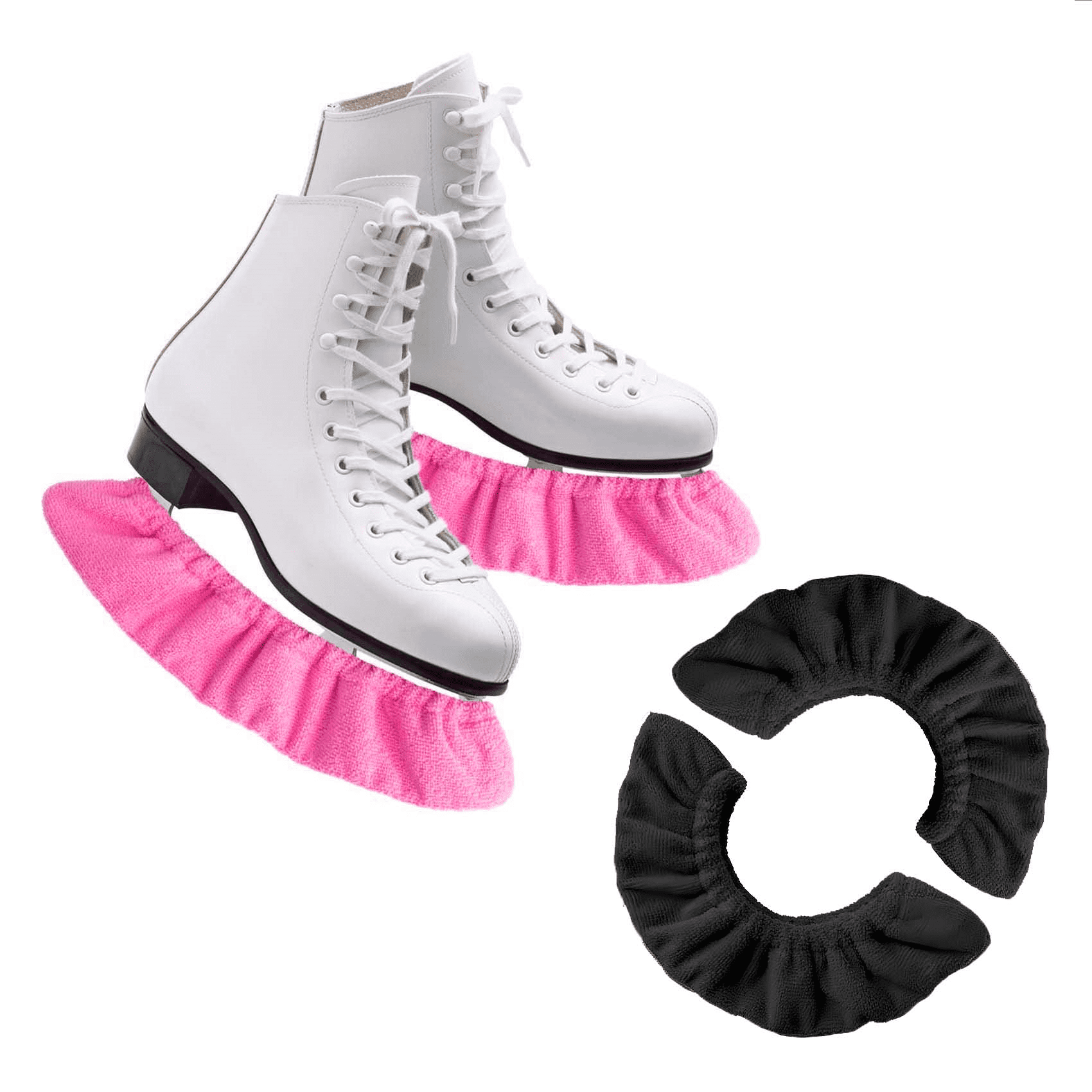 2 Pair Ice Skate Guards, Soft Sports Ice Skate Blade Cover Skate Blade ...