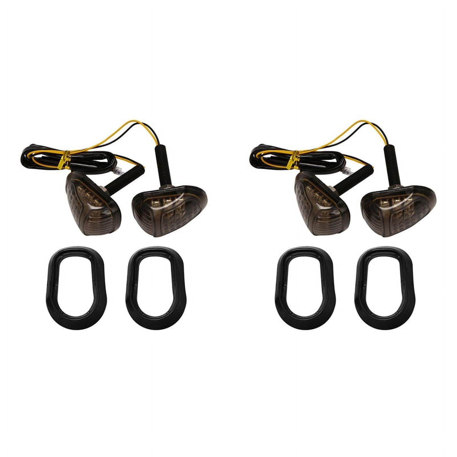 2 Pair Motorcycle Turning Light 12V LED Turn Signals Light Shift Lights ...