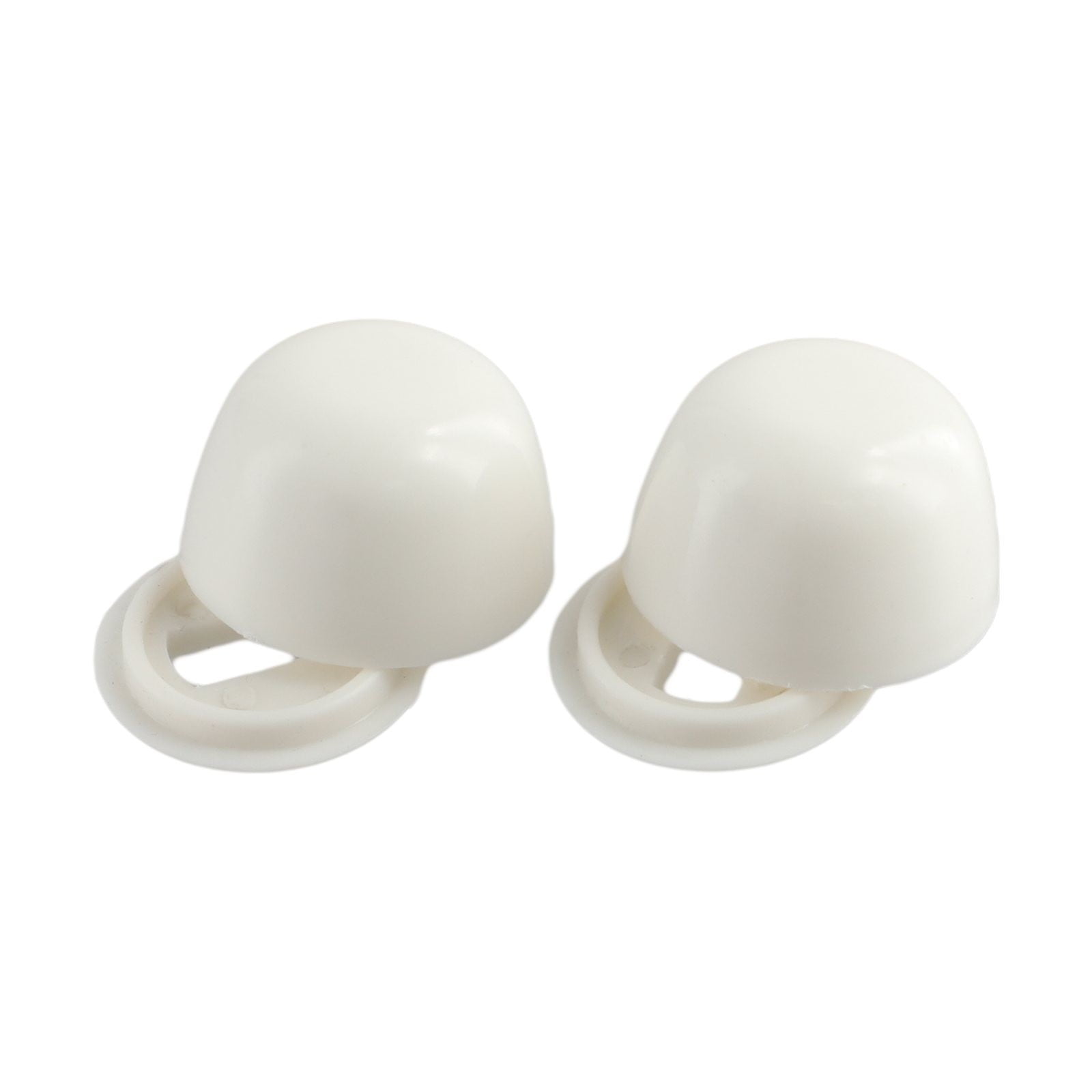 2 Pair Plastic Bolt Cover Toilet Anchor Screw Cap for Home Replacement ...