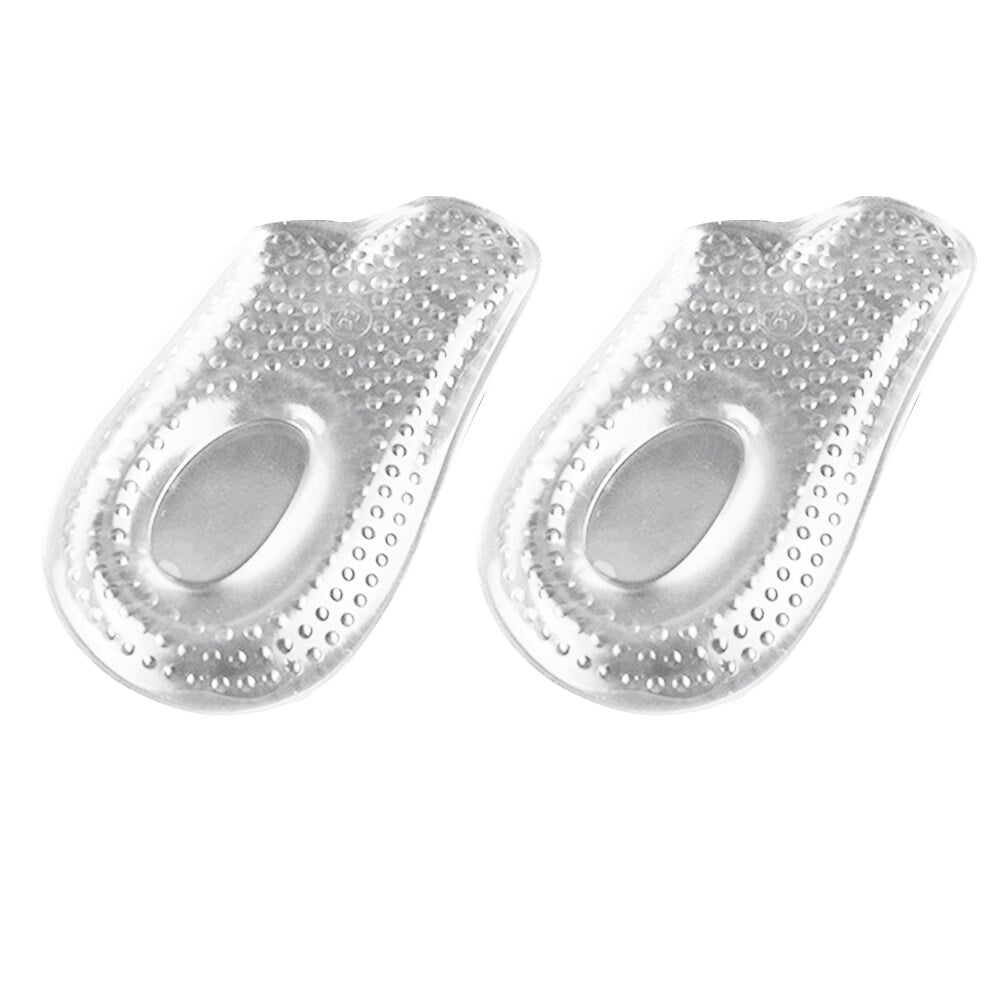 MOKKHNB Gel Insoles Transparent 2Pcs 10.5x5.6x0.6cm - Walmart.com