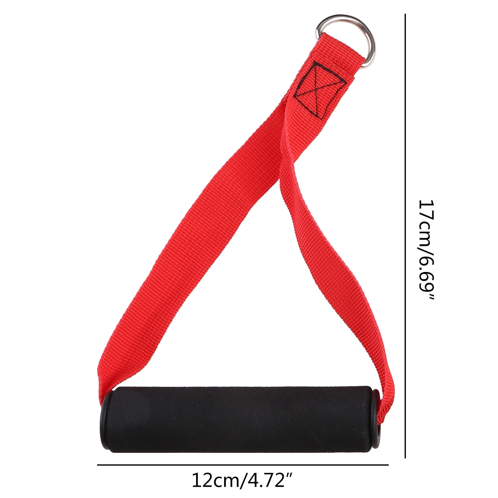 2 Pair Resistance Band Handles Grips Fitness Strap Wide Design Heavy ...