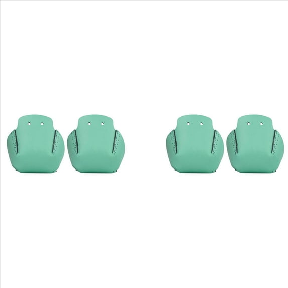 2 Pair Roller Skates Toe Cap Guards Protectors PU Skate with 4 Holes ...