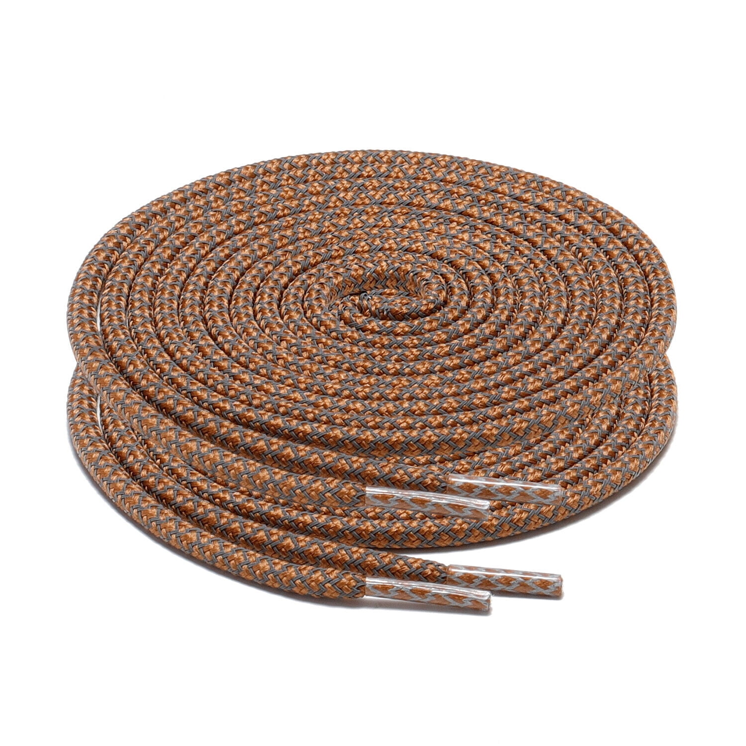 2 Pair Round Reflective Shoe laces Replacement Rope for Sneakers ...