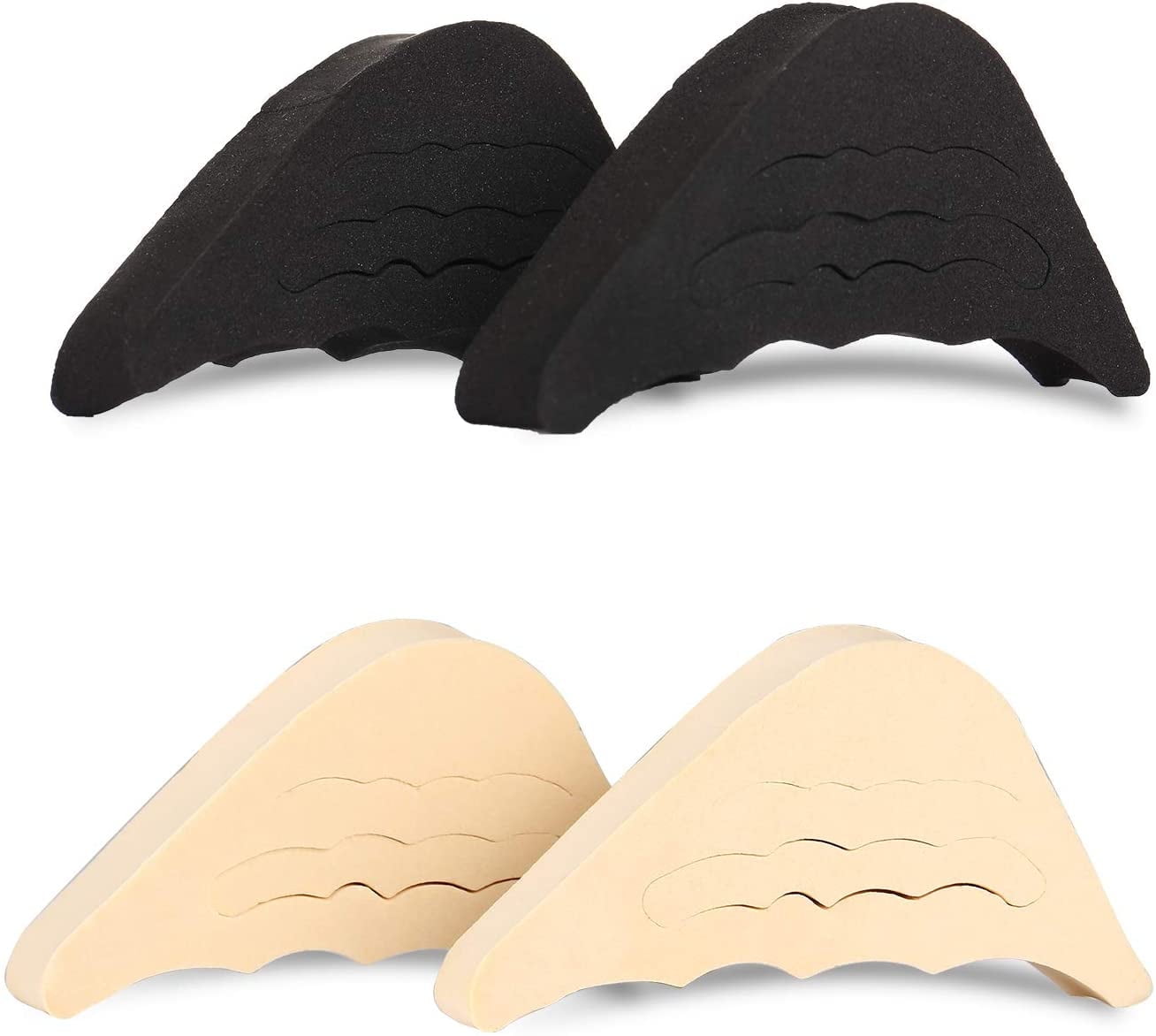 2 Pair Shoe Filler Insole Unisex Shoe Inserts to Make Big Shoes Fit ...