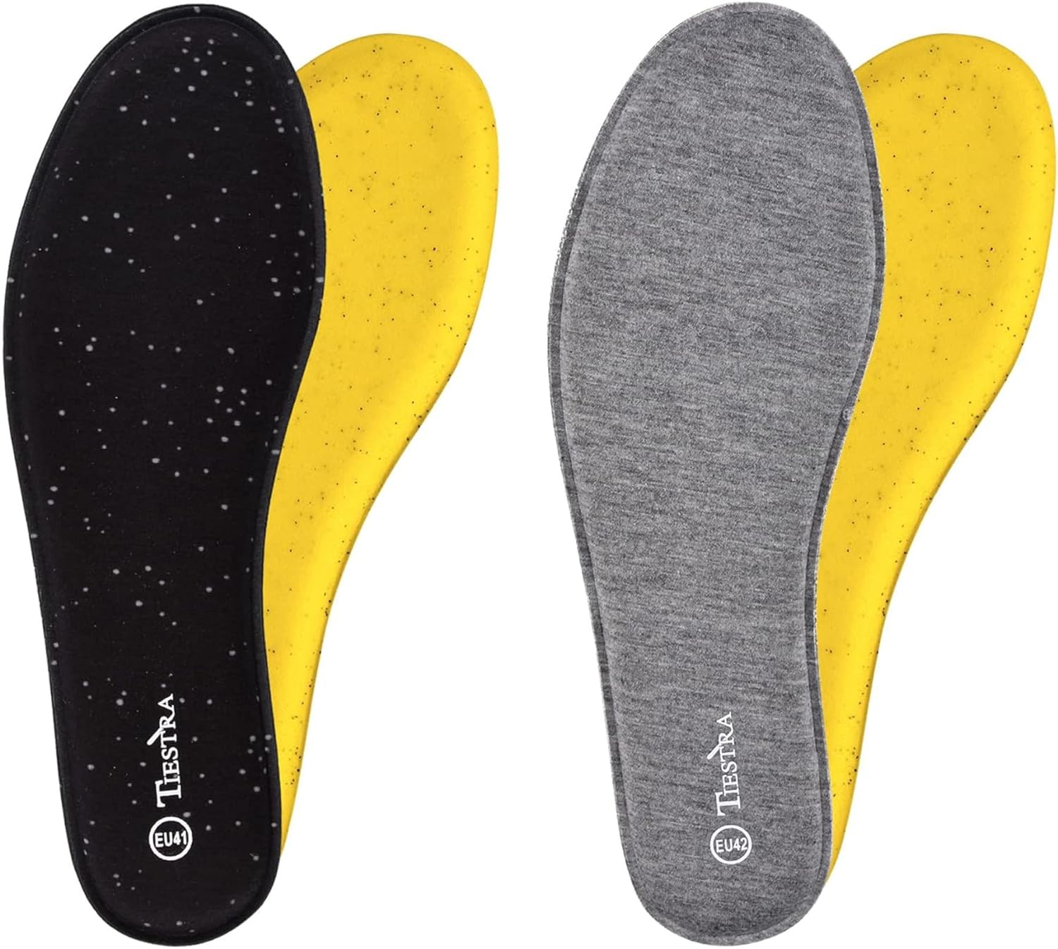 2 Pair -Shoe Inserts for Mens Memory Foam Insoles,Replacement Insoles ...