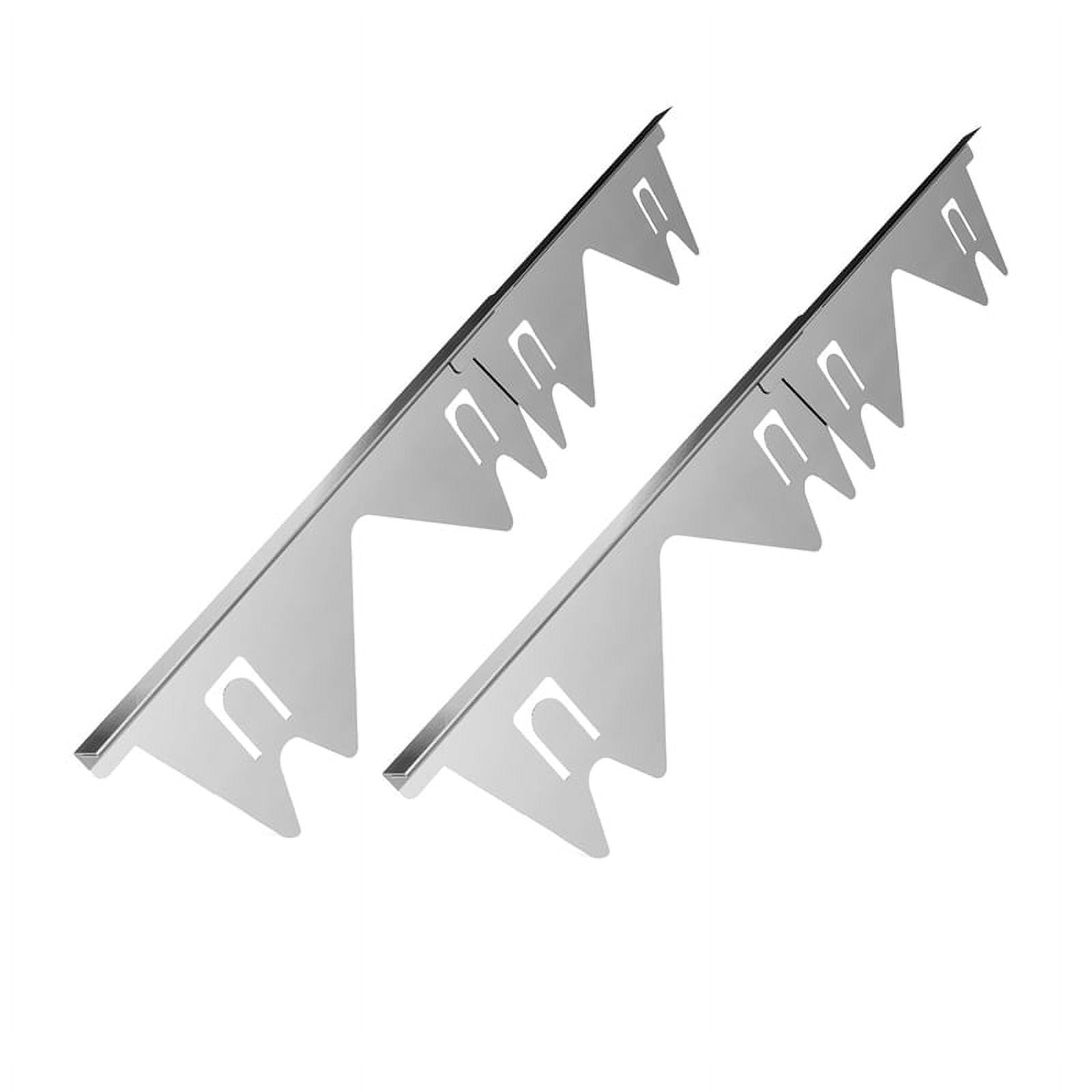 2 Pair Stainless Steel Stove Covers, Stove Filler, Stove Guard for ...