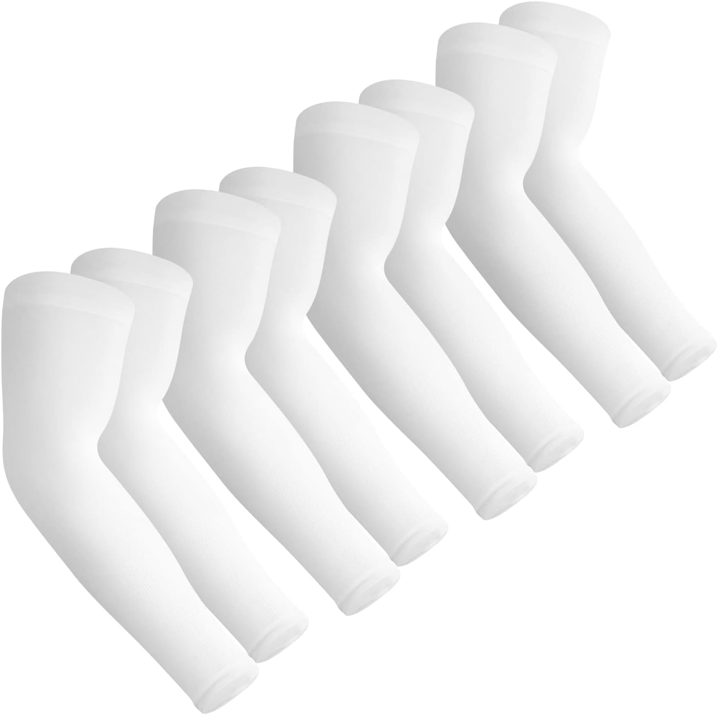 2 Pair Sun Protection Cooling Arm Sleeves Compression - Tattoo Cover up ...