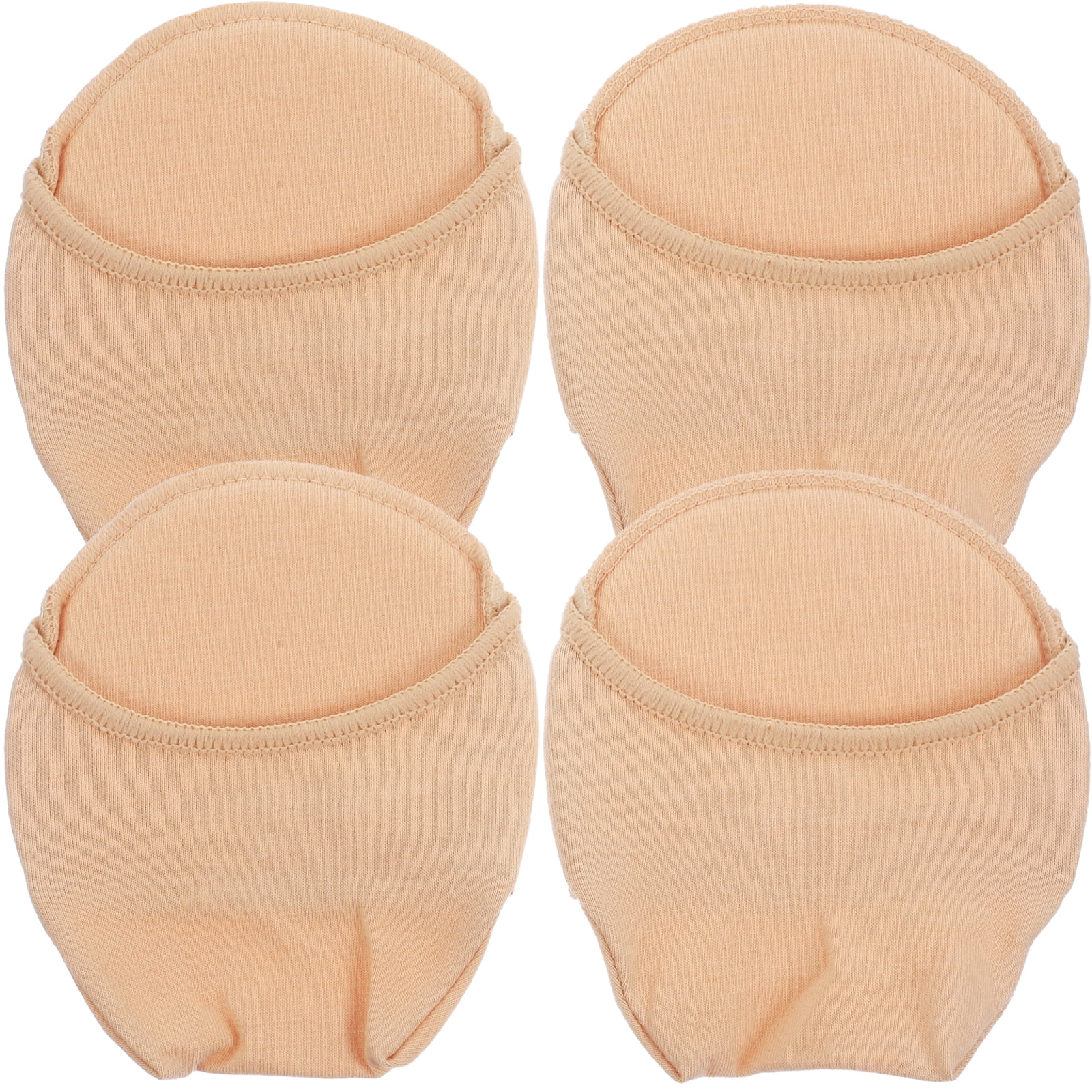 2 Pair Toe Topper Half Socks Seamless Invisible Socks Invisible ...