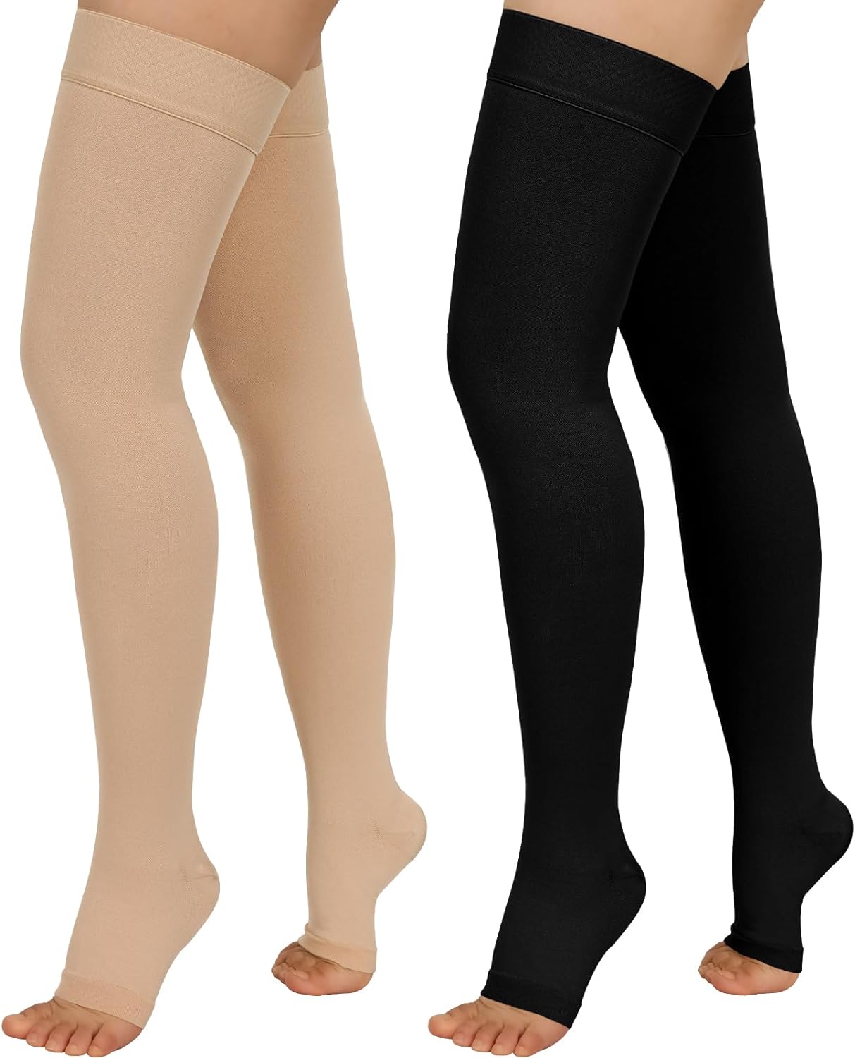 Go2 Elite Compression Socks Stockings 15-20 mmhg Graduated Sock ...