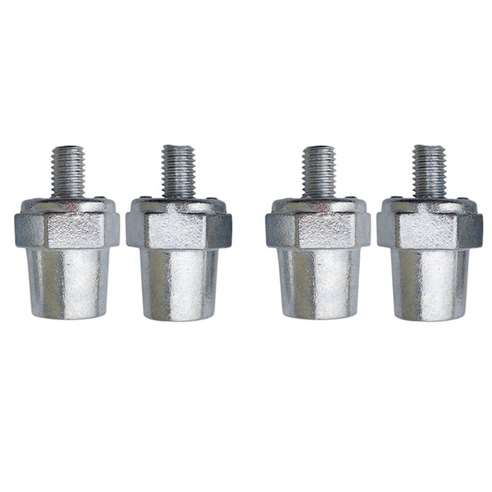 2 Pair Zinc Alloy Battery Side Terminal Charging Posts Fit 8mm Positive ...