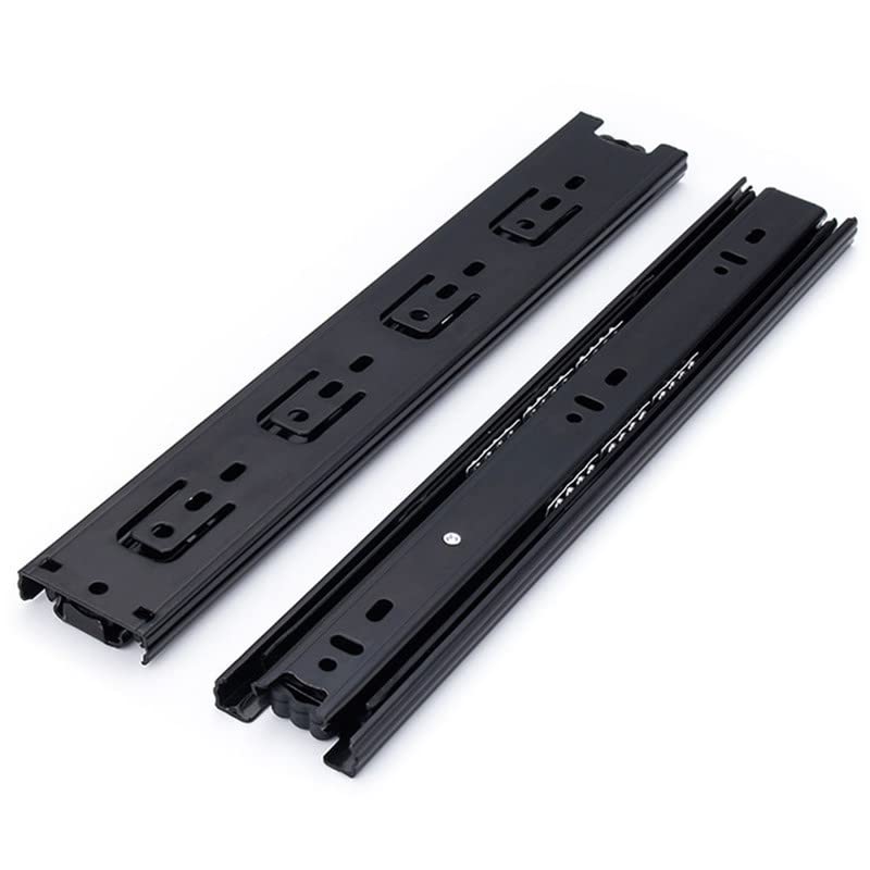 2 Pairs 14 Inch 100lb Heavy Duty Drawer Mount Slide Out Cabinet Kitchen ...