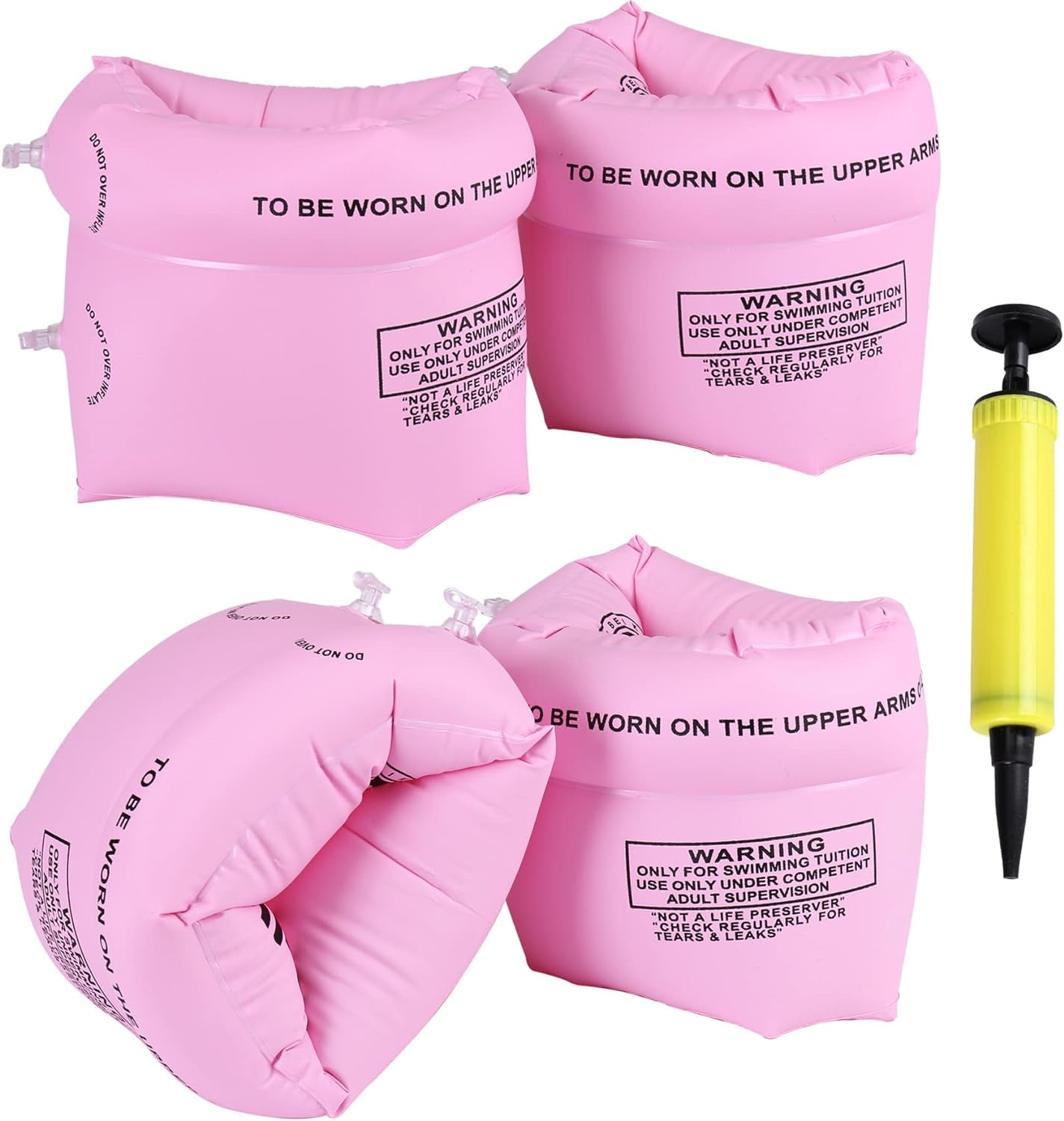 2 Pairs /3 Pairs and a pump ,Arm Floaties Swimming Rings for Kids ...