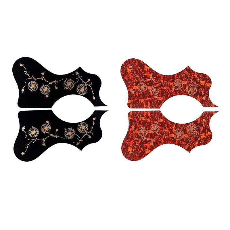 2 Pairs 41Inch Acoustic Guitar Pick Guard Anti-Scratch Parts Left/Right ...