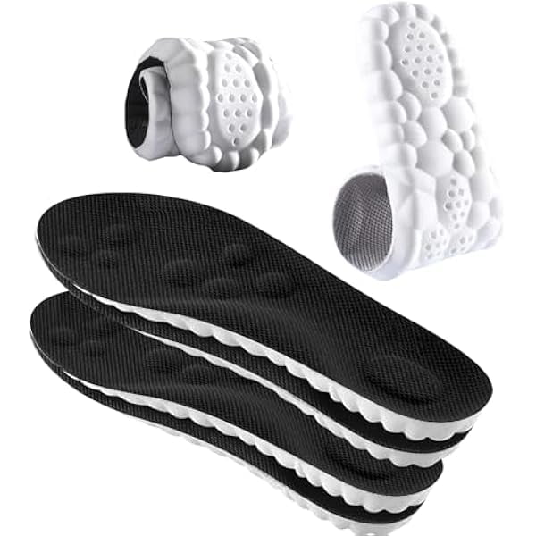 2 Pairs 4D Cloud Technology Insole - Super Soft Comfort Insoles, Soft ...