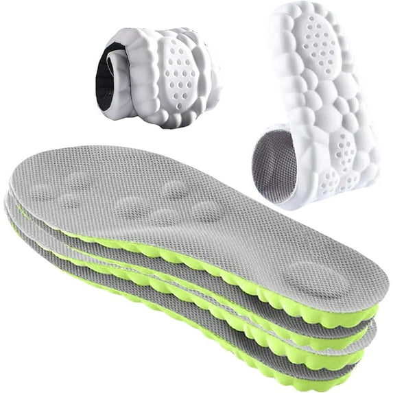 2 Pairs 4D Cloud Technology Insole - Super Soft Comfort Insoles, Soft ...