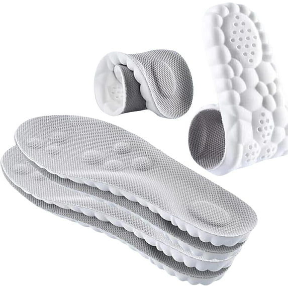 2 Pairs 4D Cloud Technology Insole - Super Soft Comfort Insoles, Soft ...