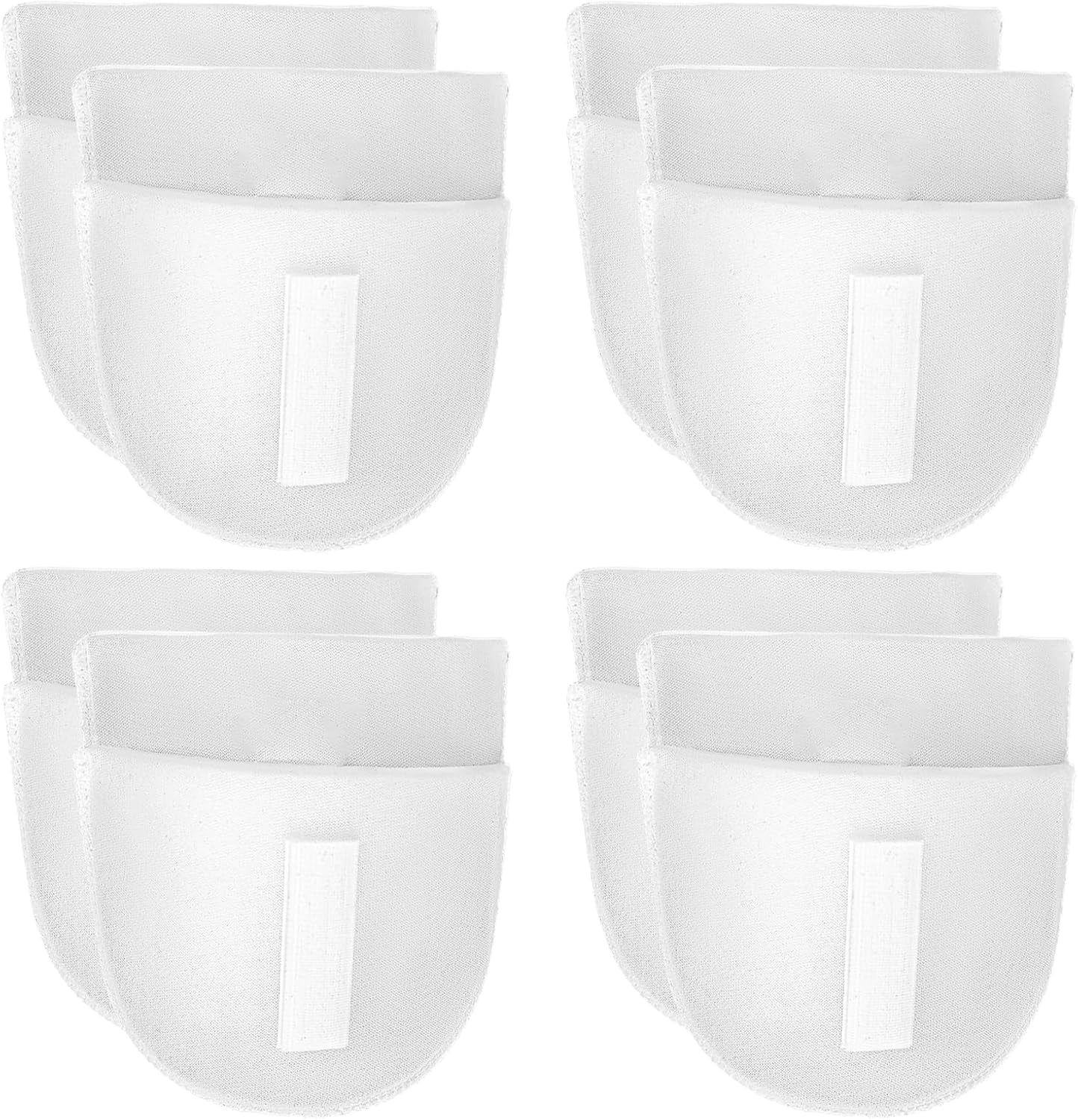 2 Pairs/4Pairs Set-in Shoulder Pads Thickness 1.5cm Breathable Sponge ...