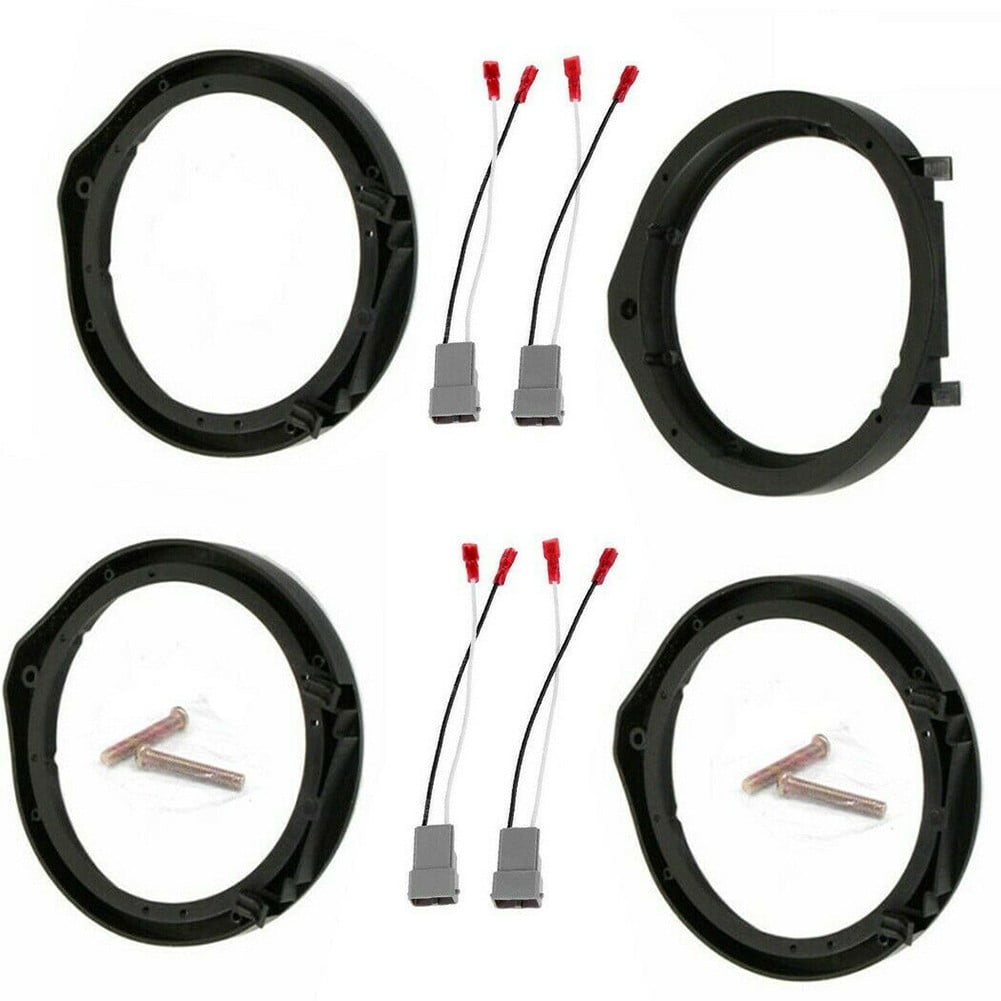 2 Pairs 6.5\\ Car Speaker-Adapter Board + Wiring Harness For Honda ...