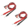 2 Pairs 82cm/32.3" Digital Multimeter Banana Plug Connector Voltmeter ...