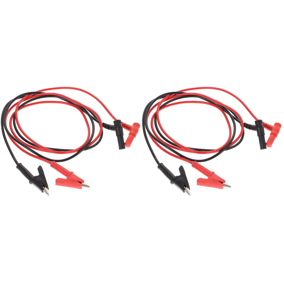 2 Pairs Alligator Clips Test Cable Testing Probe Alligator Clips for ...