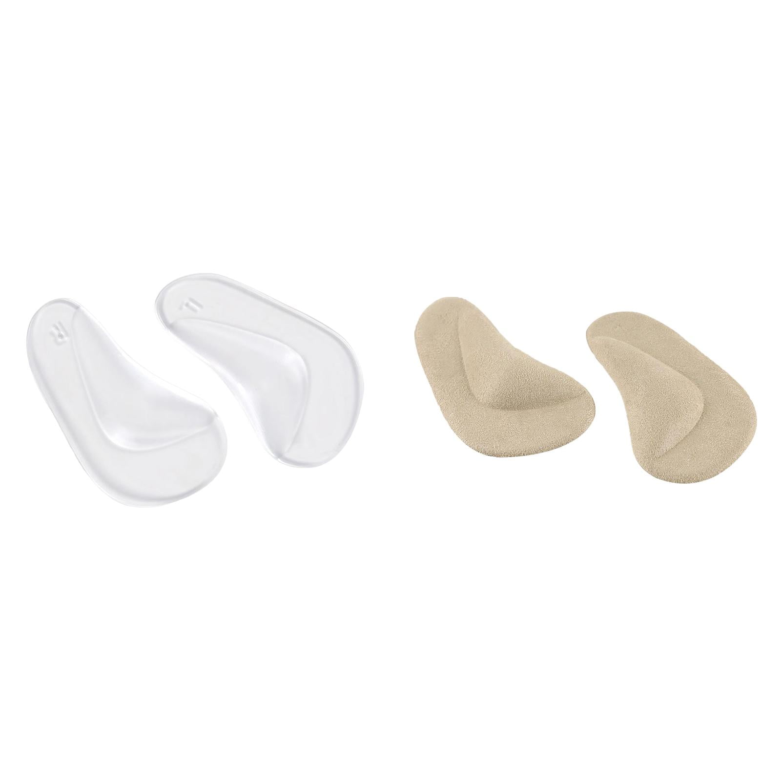2 Pairs Arch Support Shoe Inserts For Flat Feet Reusable Gel Arch Pads ...