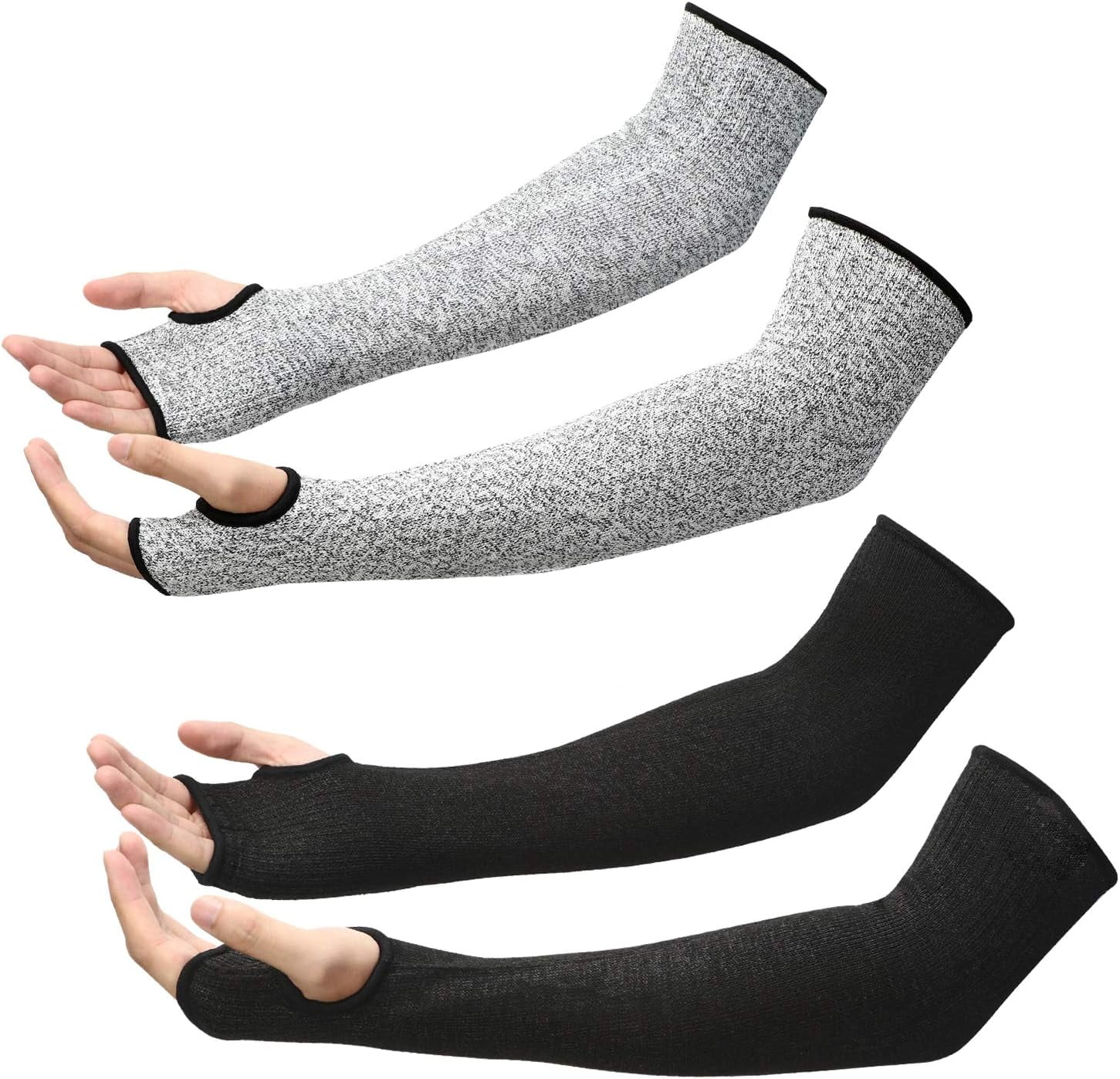 Customer reviews for 2 Pairs Arm Protection Sleeves Level 5 Cut Heat ...