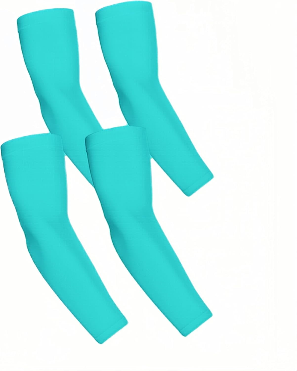 2 Pairs Arm Sleeves Compression UV Protection Cooling Sun Sleeves ...