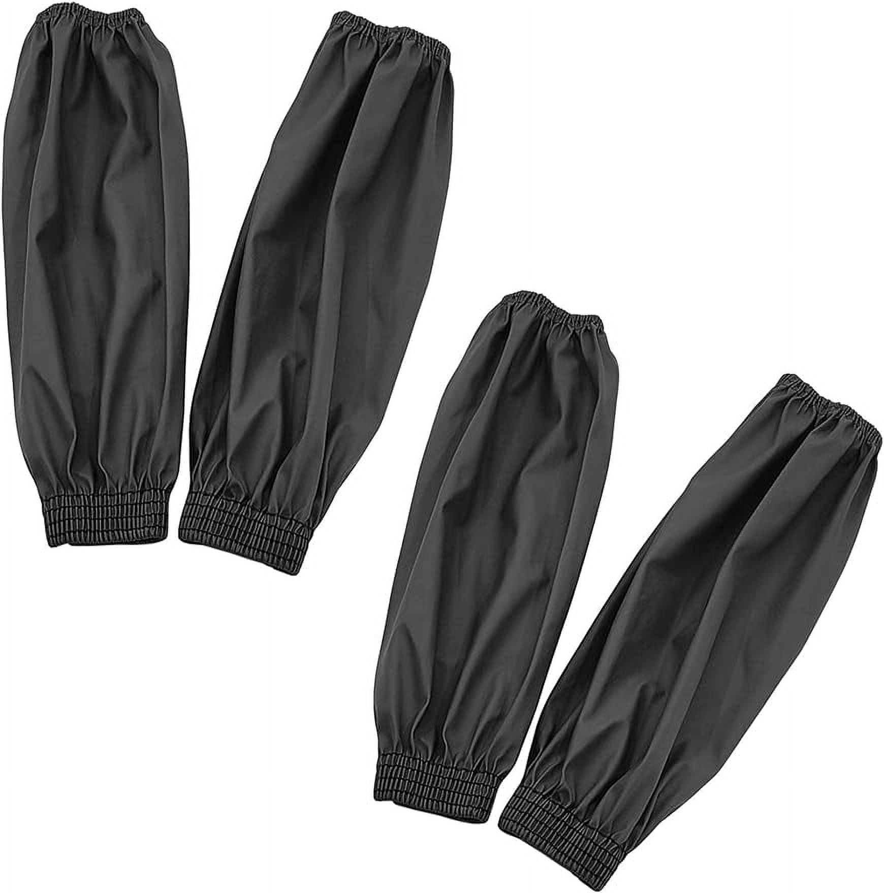 2 Pairs Arm Sleeves Covers, PU Oversleeves Protector for Arm with Four ...