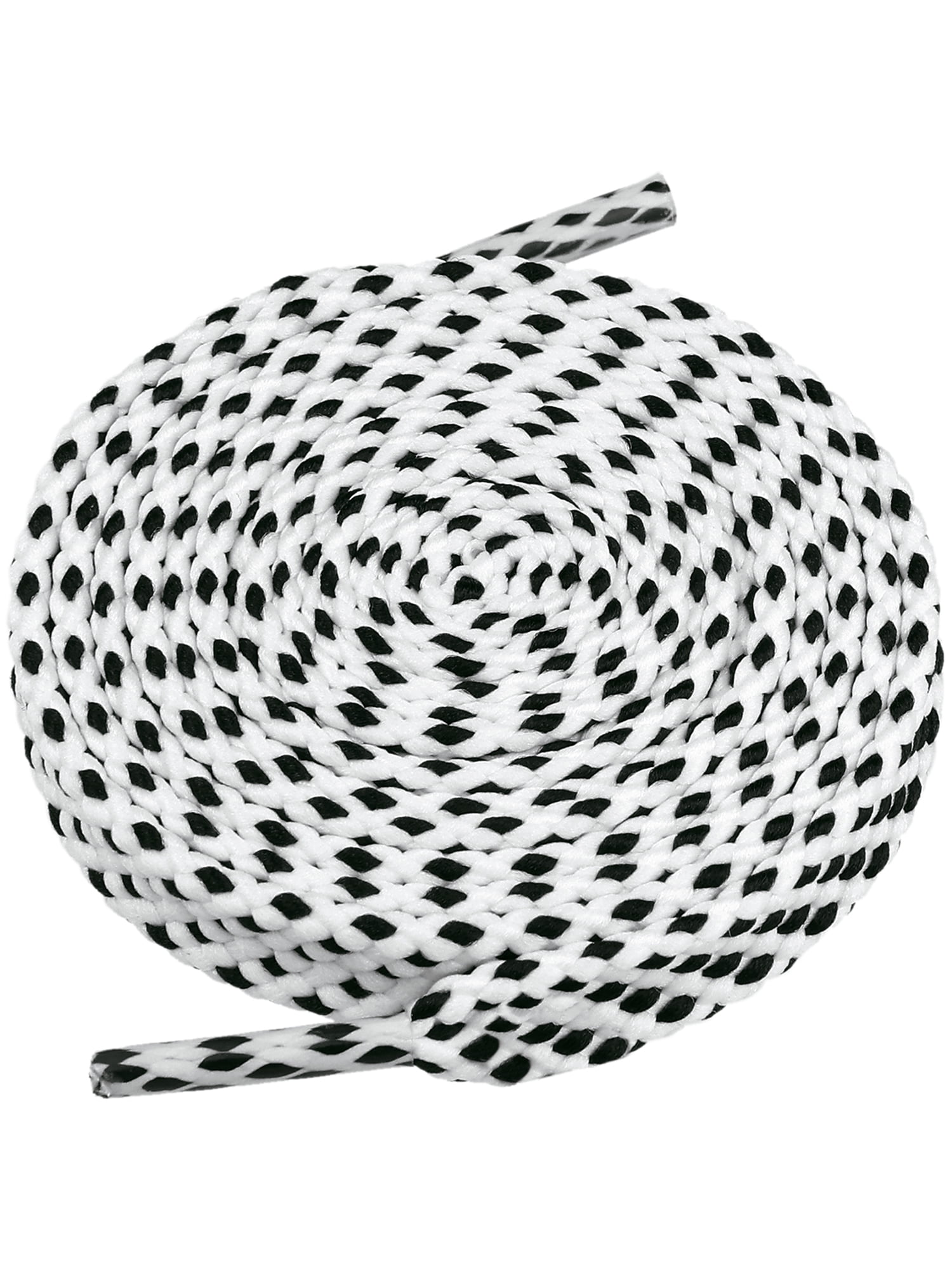 INSPIRE CHIC 2 Pairs Athletic Polka Dots Flat Shoelaces Double Layer ...