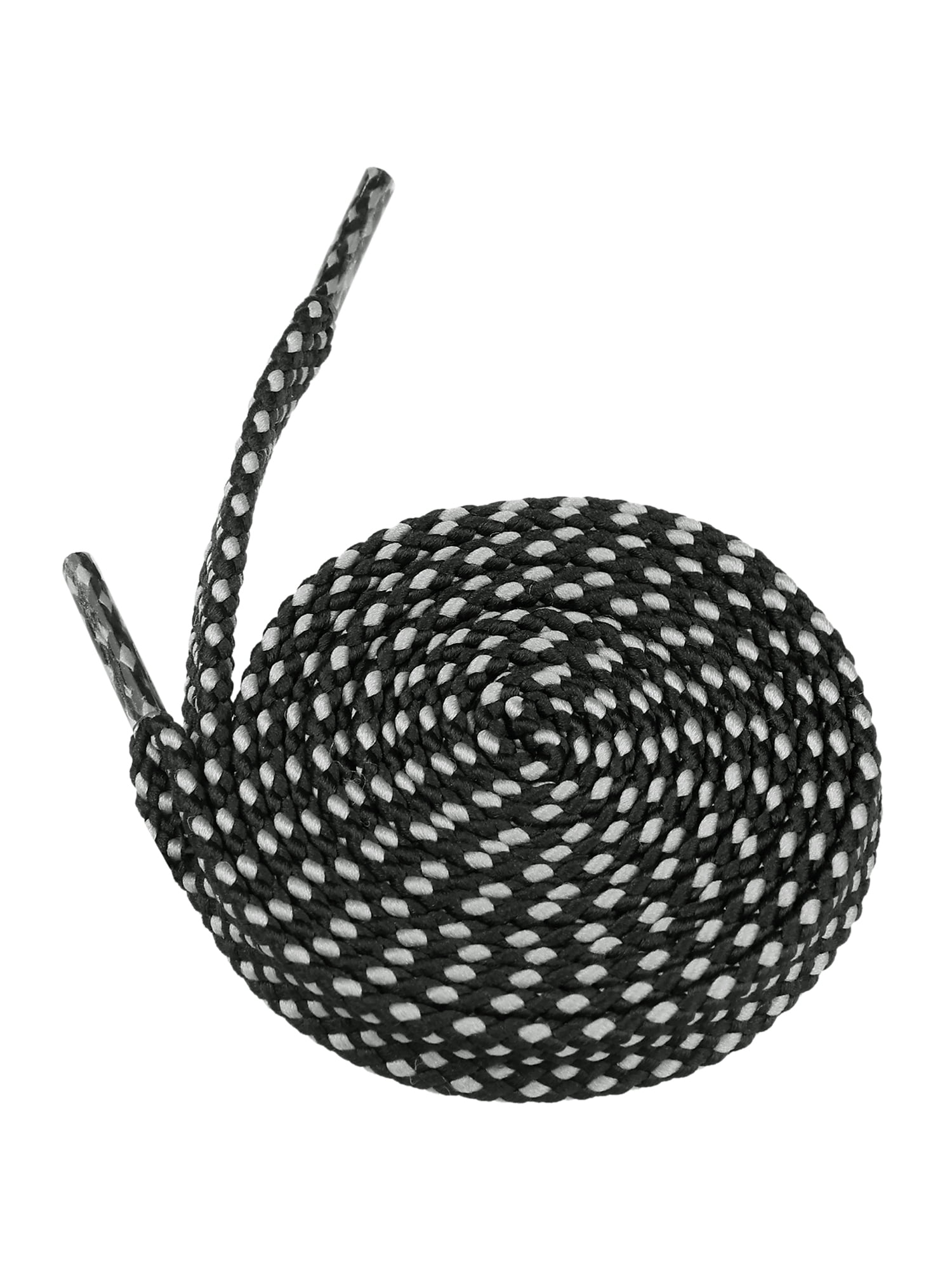 INSPIRE CHIC 2 Pairs Athletic Polka Dots Flat Shoelaces Double Layer ...