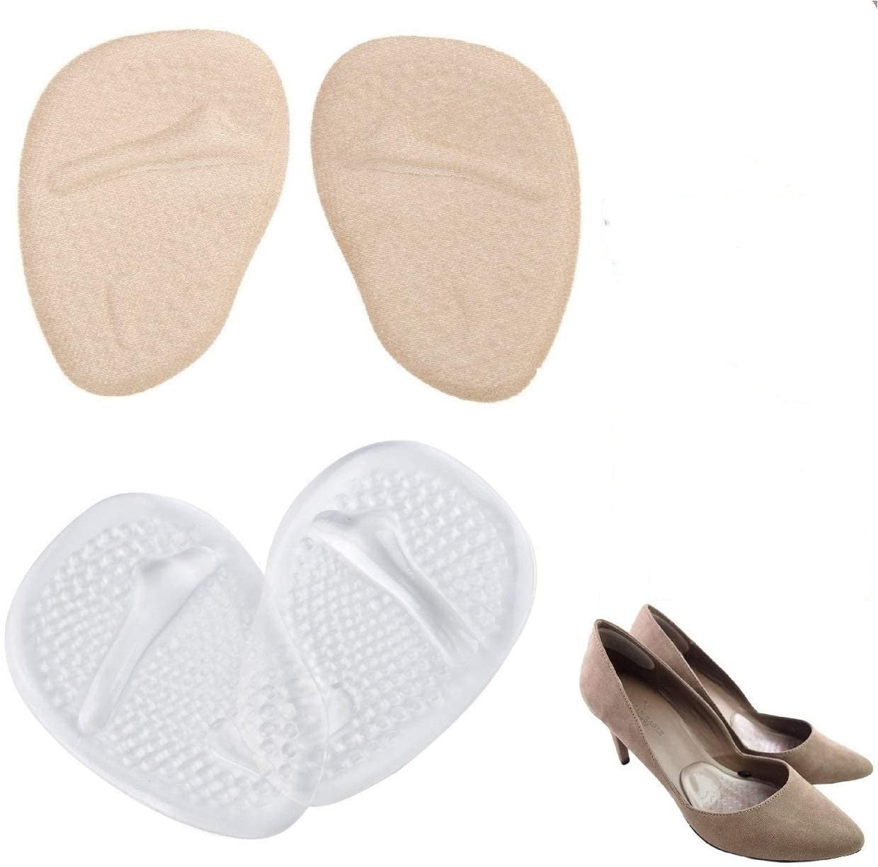 2 Pairs Ball of Foot Cushions,Metatarsal Pads Comfort Fits Shoe Inserts ...