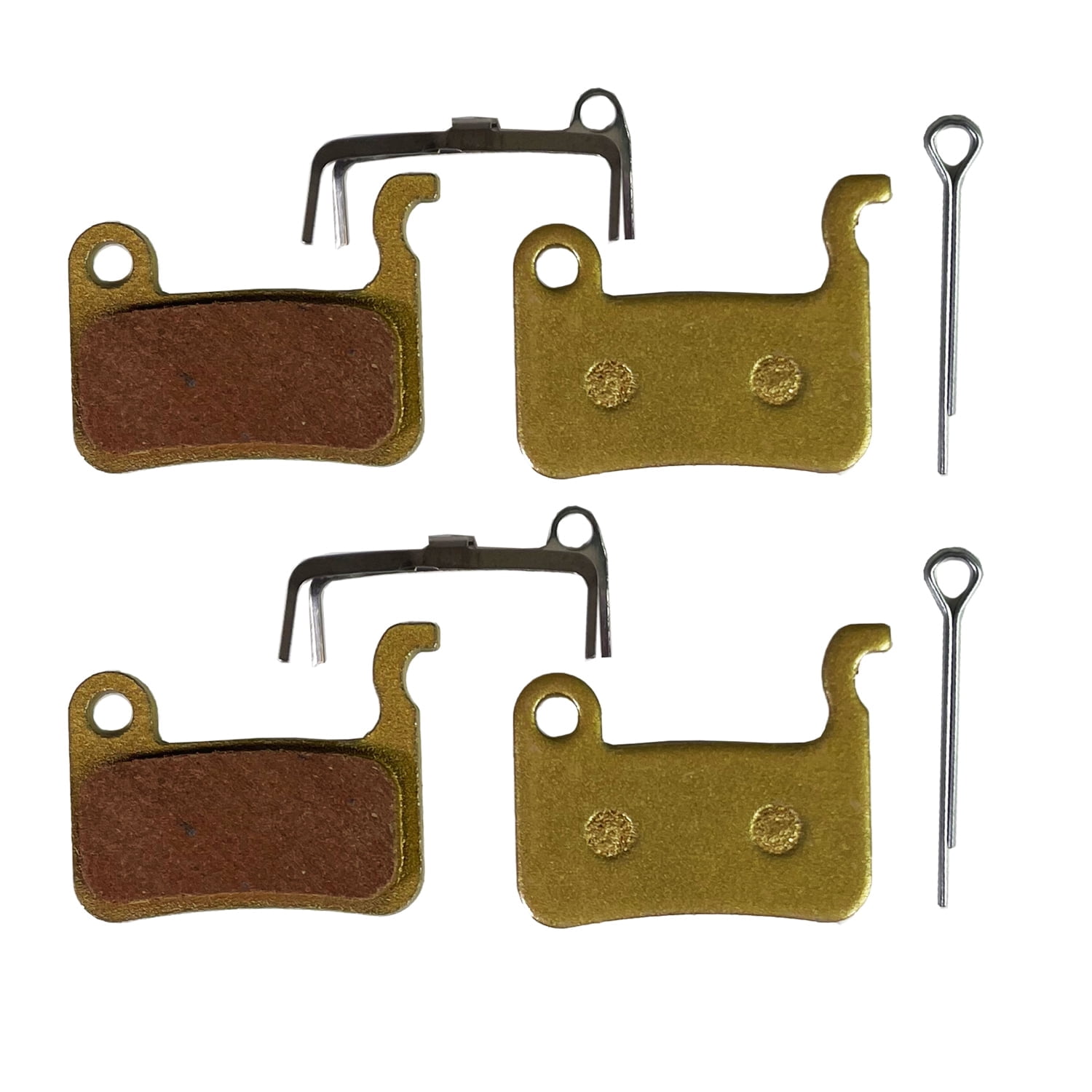 2 Pairs Bike Bicycle Disc Brake Pads Sintered Metal Shimano XTR M965 ...