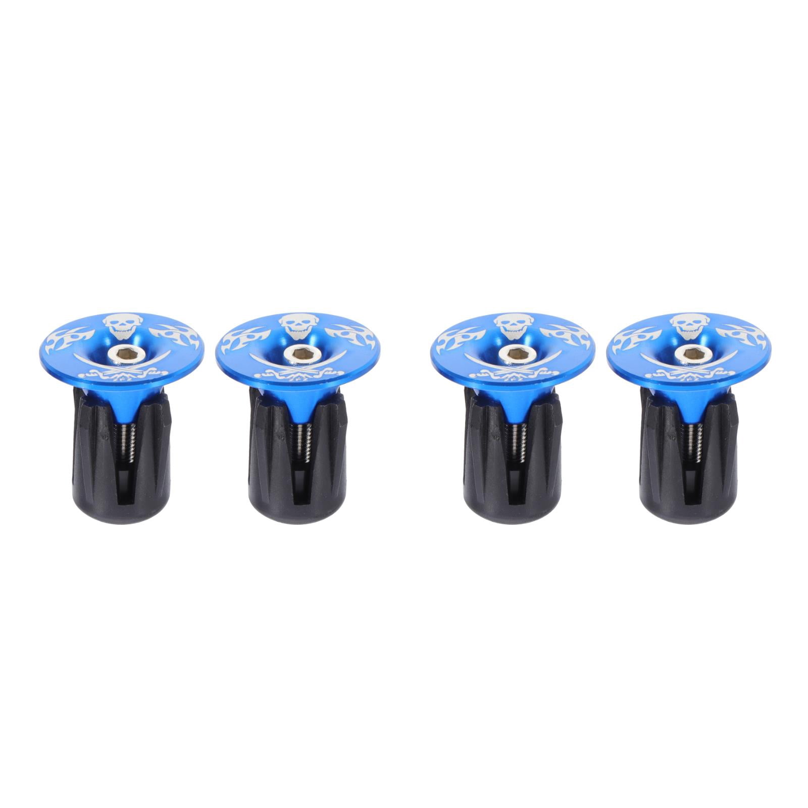 2 Pairs Bike Handlebar End Caps Handlebar handlebar block Block Caps ...