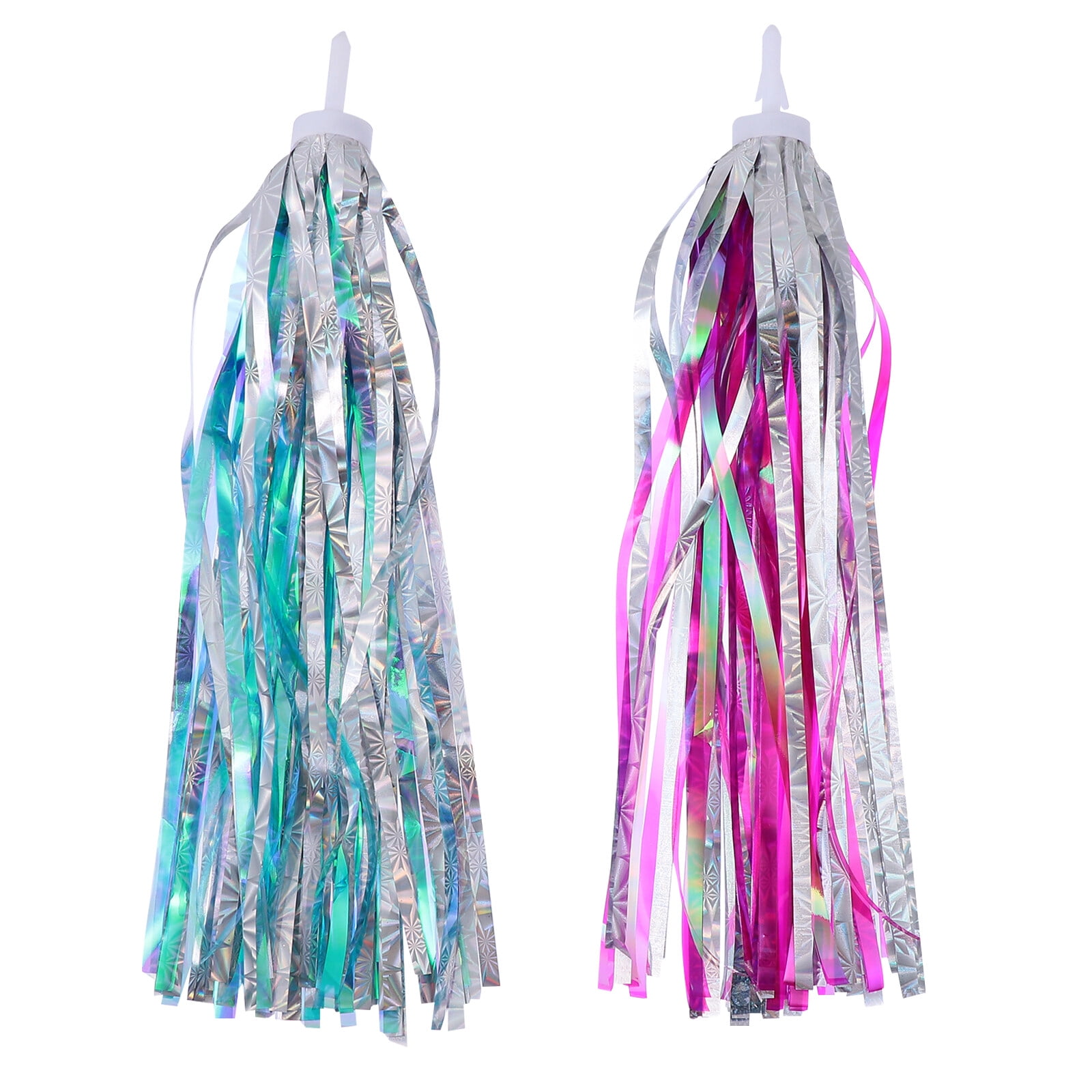 2 Pairs Bike Streamers Scooter Tassels Handlebar Streamers Kids Bike ...