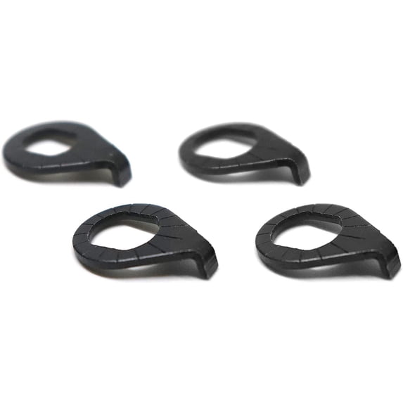 2 Pairs Bike Wheel Safety Washer, M8 and M10 Hub Retaining Clip Hook ...