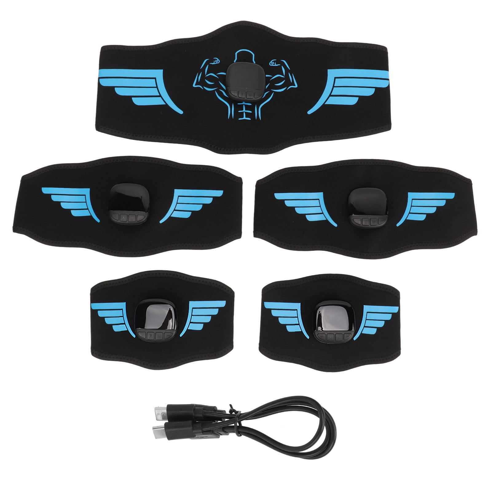 2 Pairs Bikes Pedal Straps Nylon Adjustable Metal Toe Clip 50cm Length ...