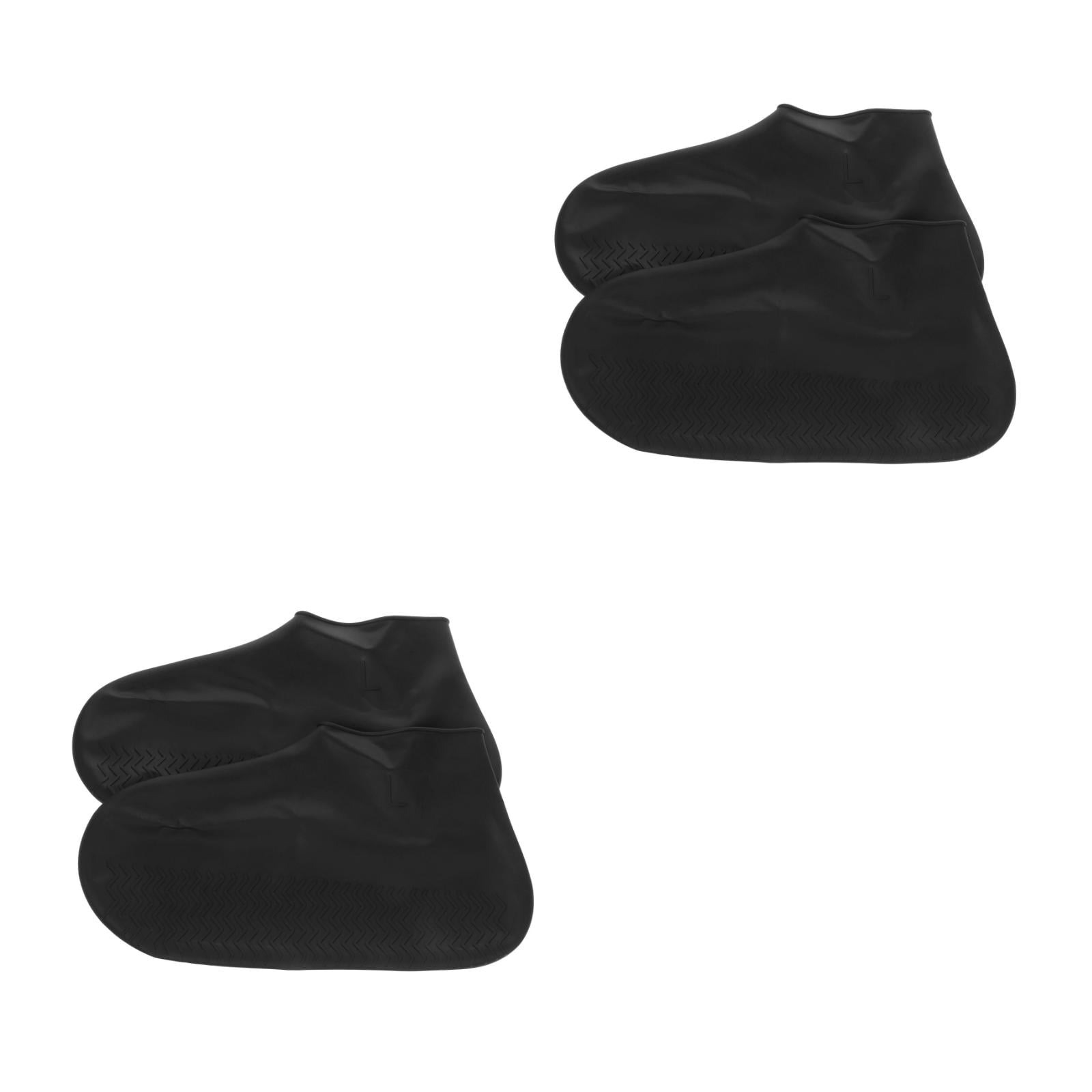 2 Pairs Booties Shoe Covers for Snow Shoe Covers for Outdoor Activities ...